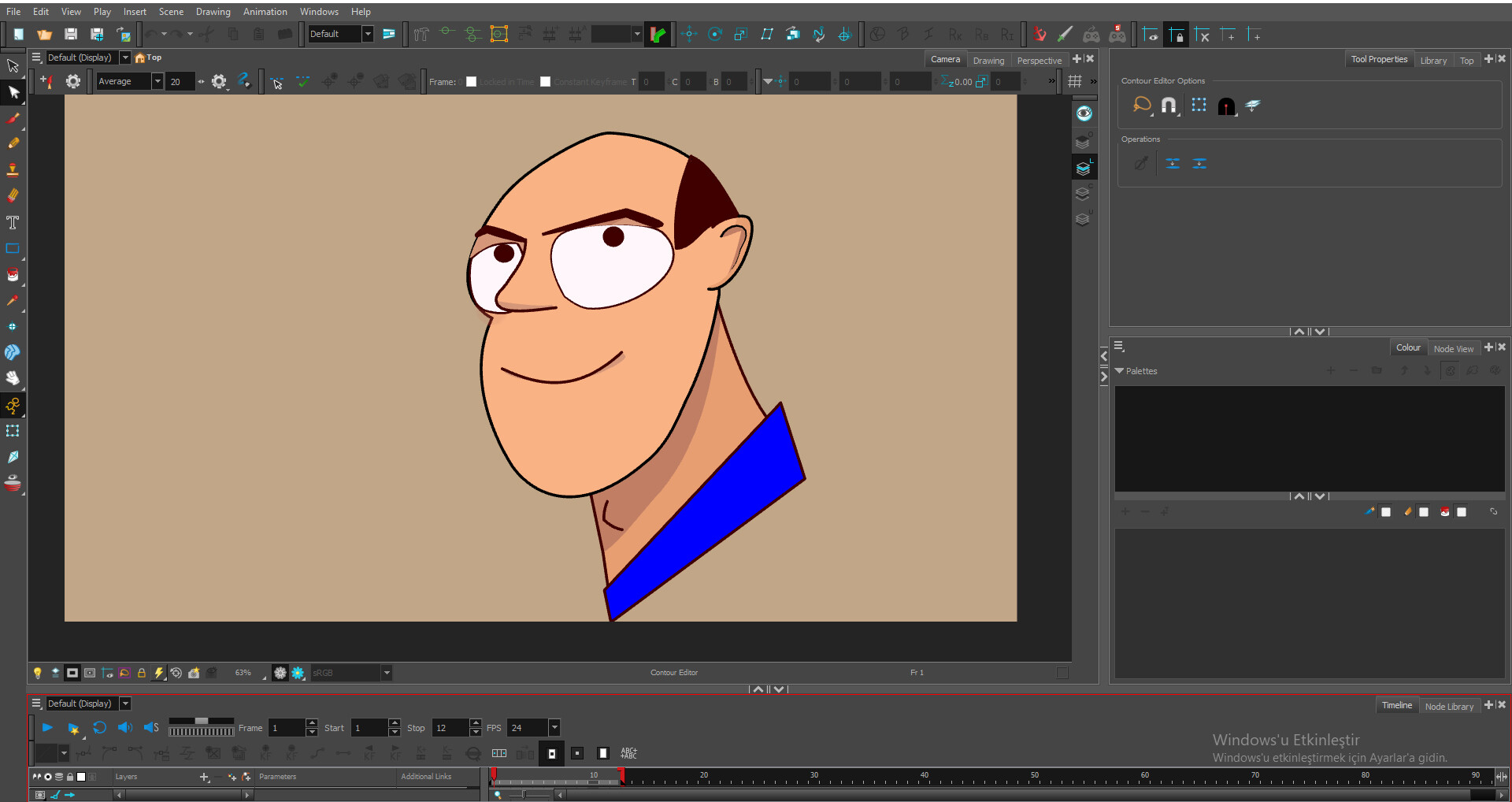 ArtStation - 2D Character for animation project