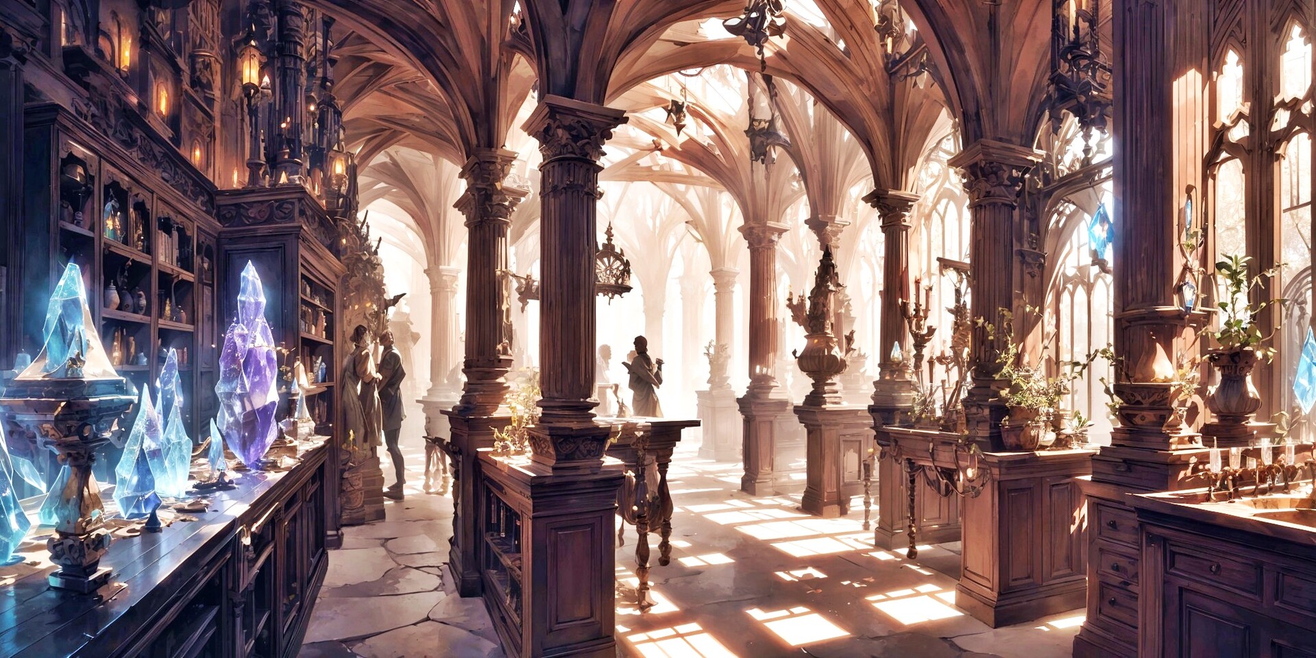 ArtStation - magic crystals