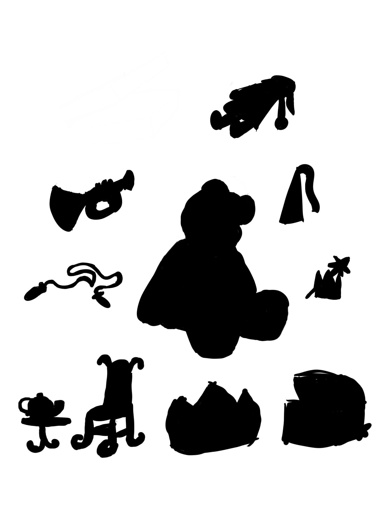Eeyore Silhouette