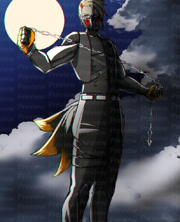 ArtStation - Ninja Furry OC made for @bloodyg00n (Twitter)