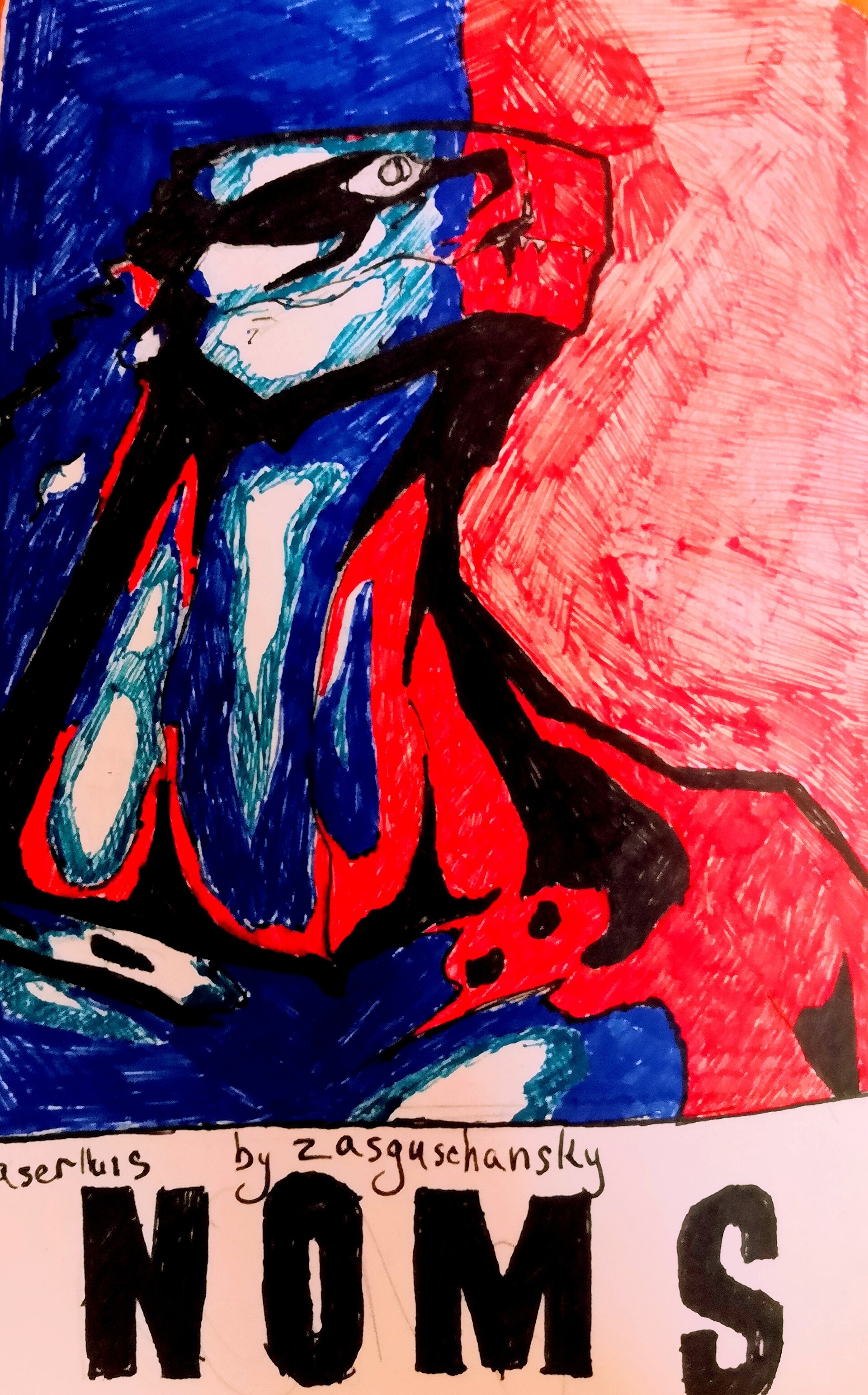 ArtStation - Laserlluis art redrawing by zasguschansky