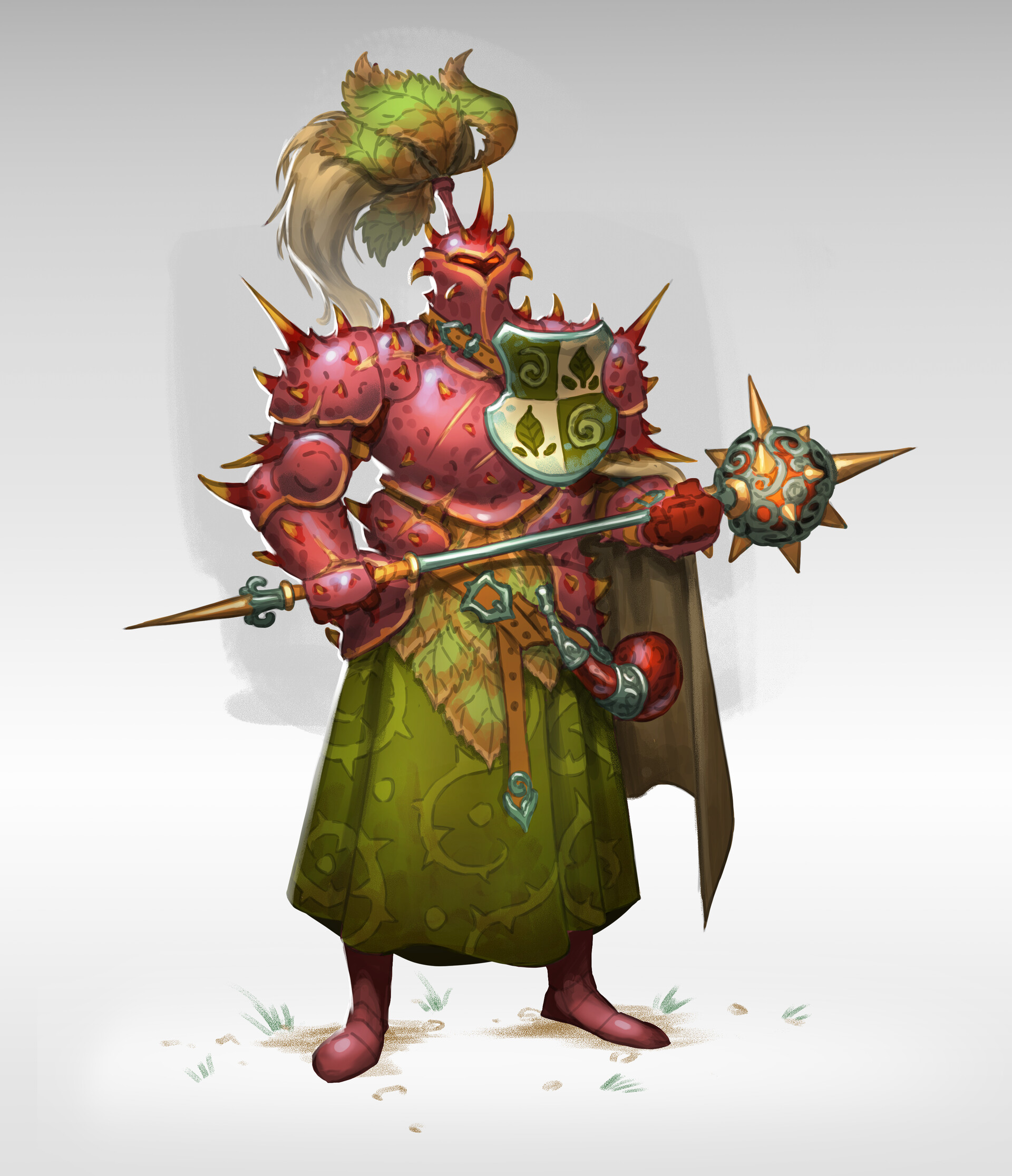 ArtStation - Oak knight