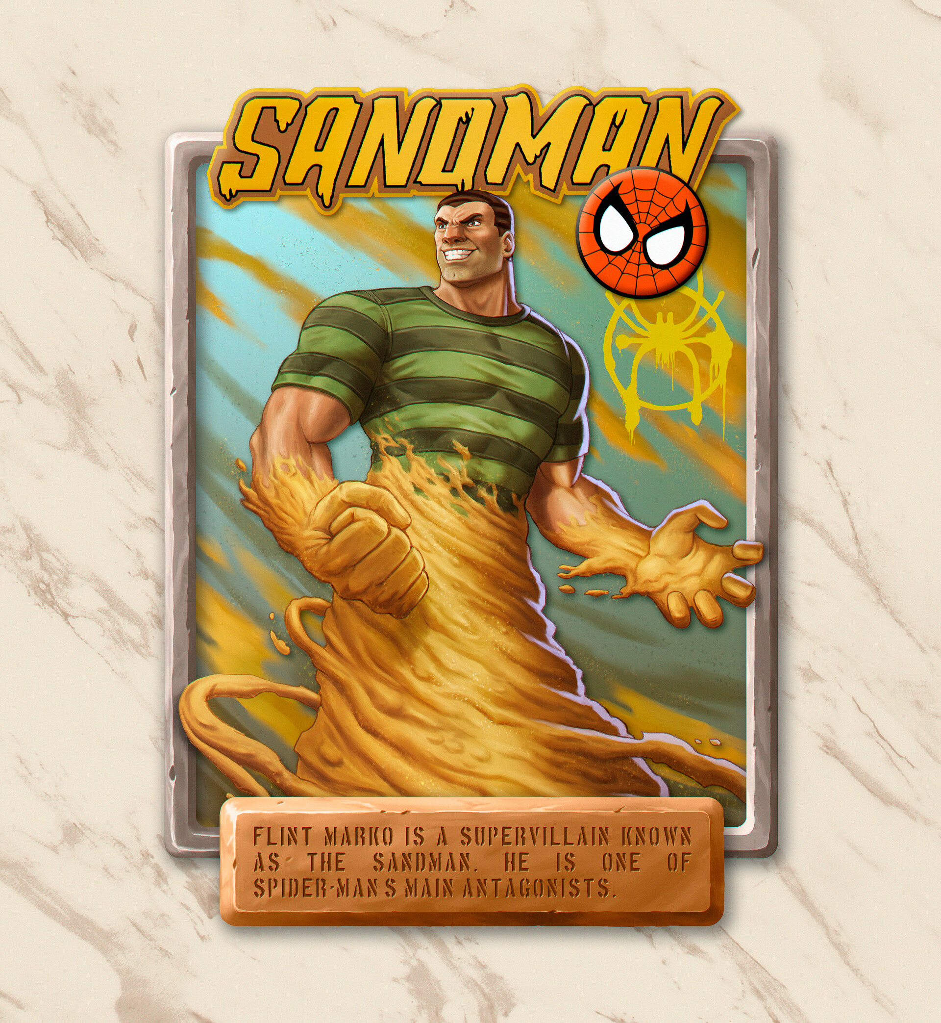 ArtStation - Sandman (marvel comics)