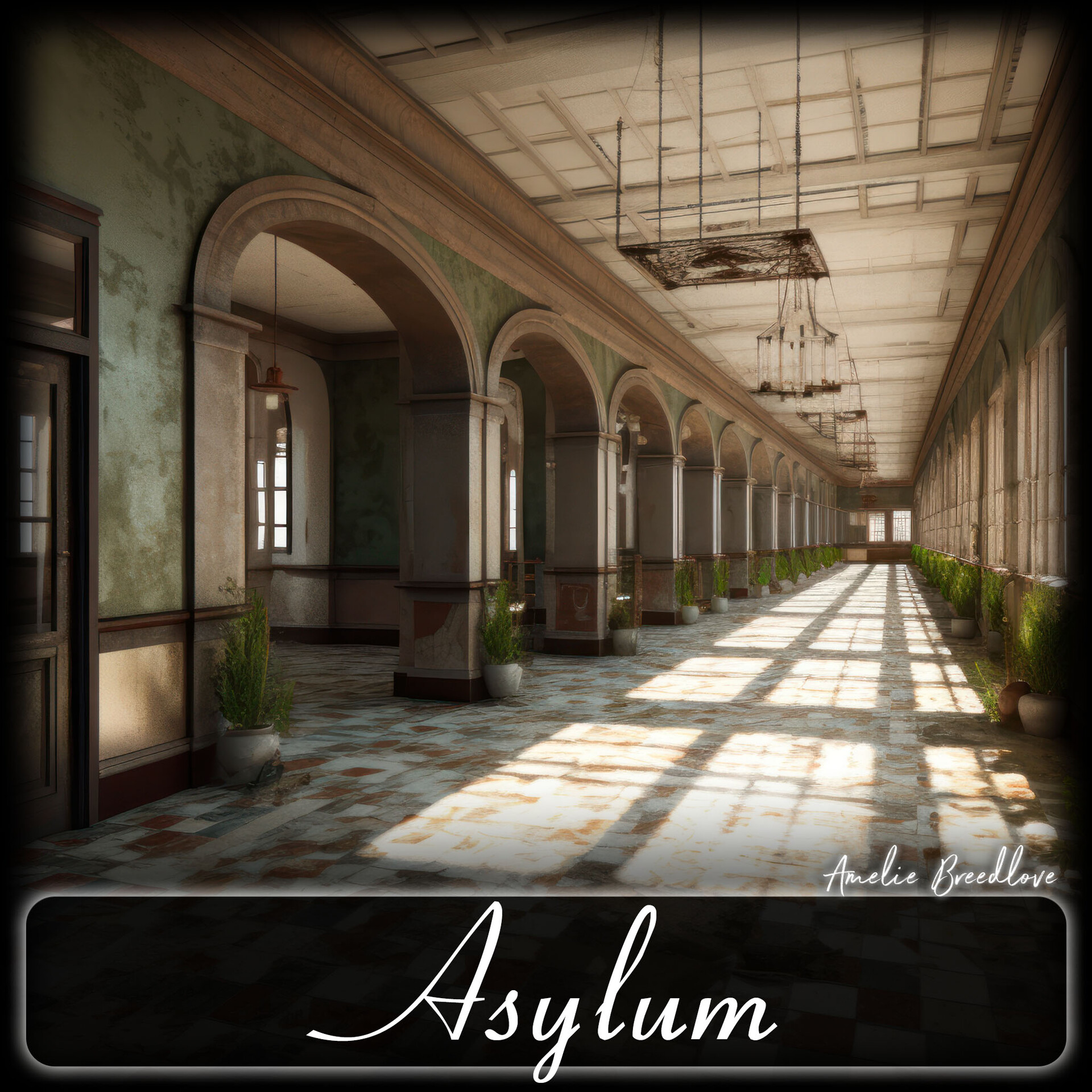 ArtStation - 320 Environment Concept - Asylum Reference Pack | 4K | v.53