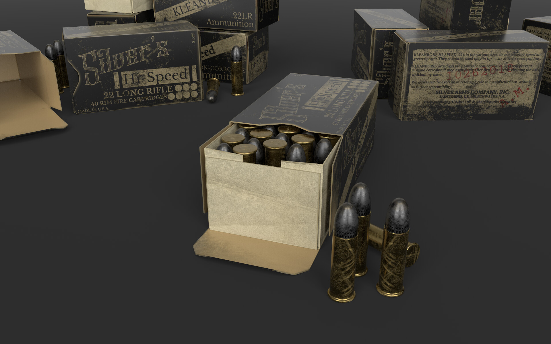 Peter S. Silver - Vintage .22LR Ammo Box