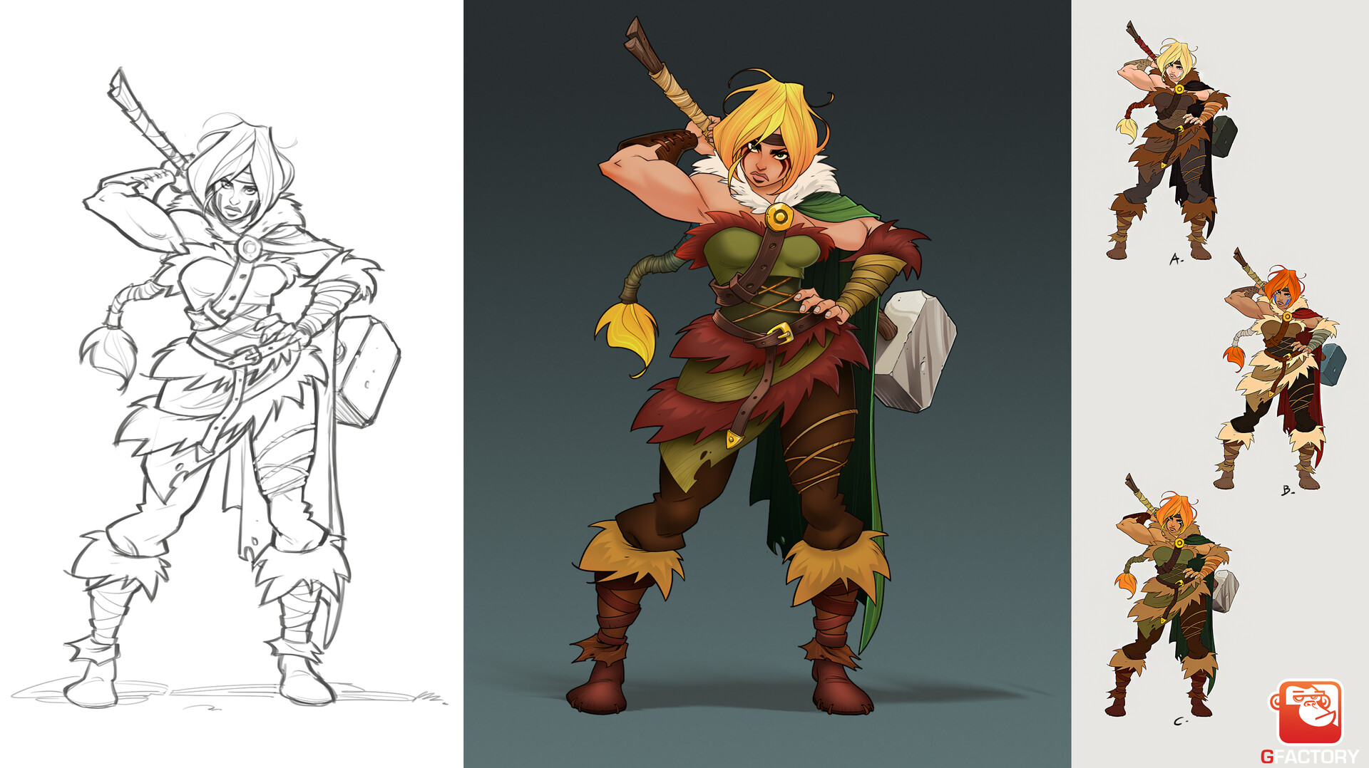 Gfactory Project Raven Characters
