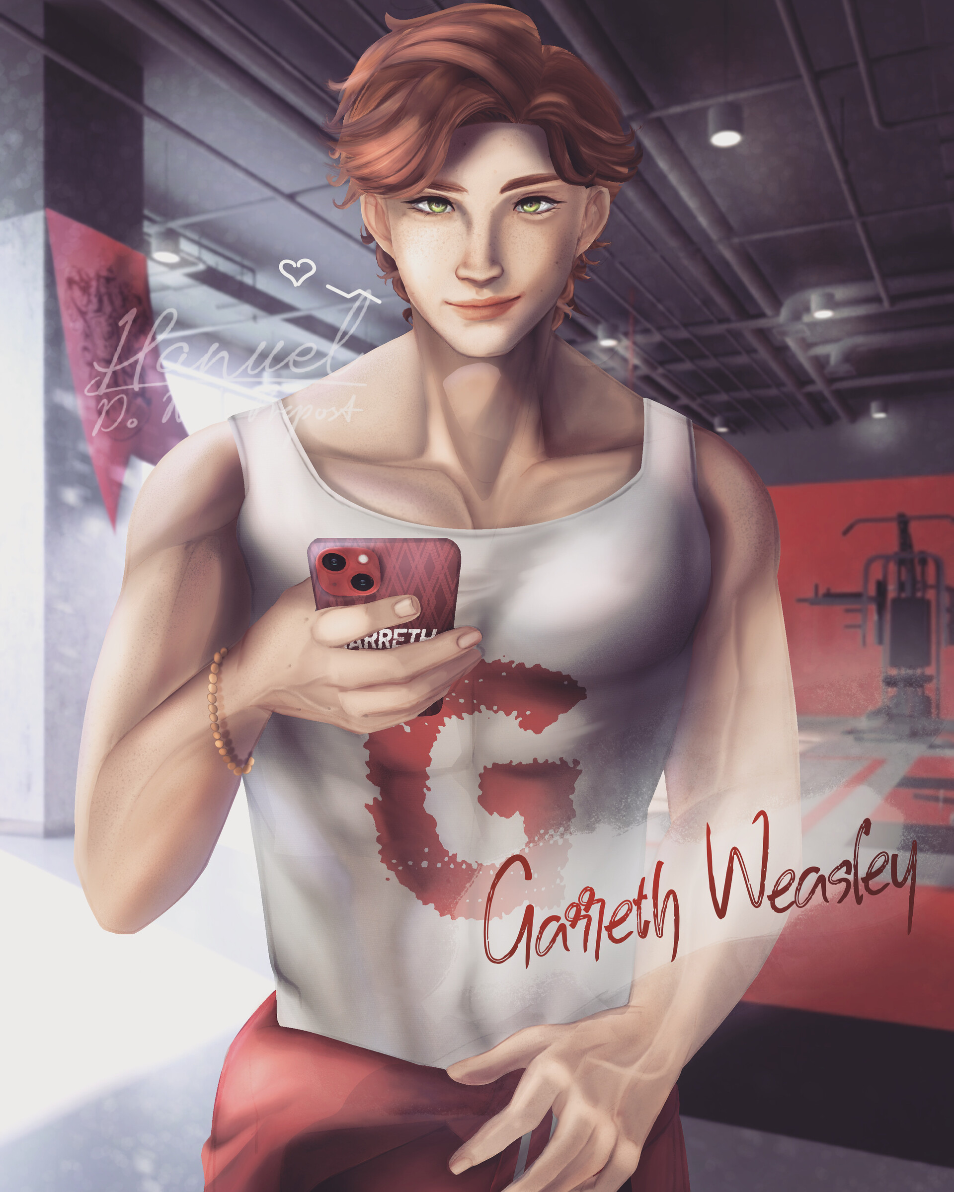 ArtStation - Garreth Weasley (Gym Comic)