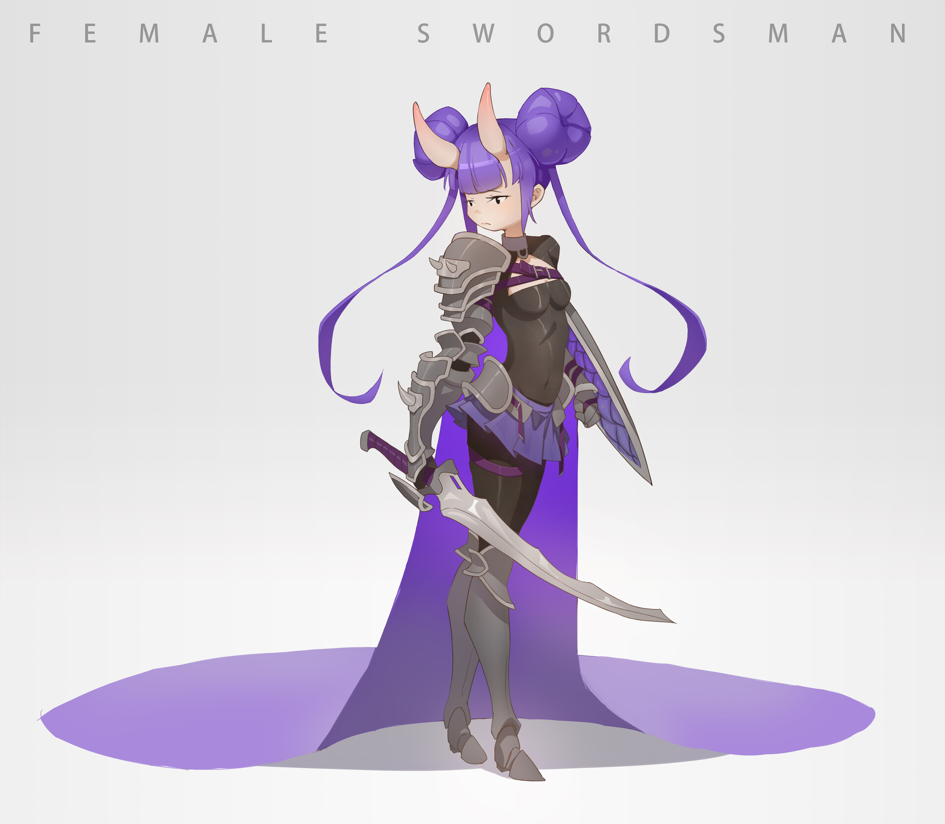 ArtStation - Female swordsman