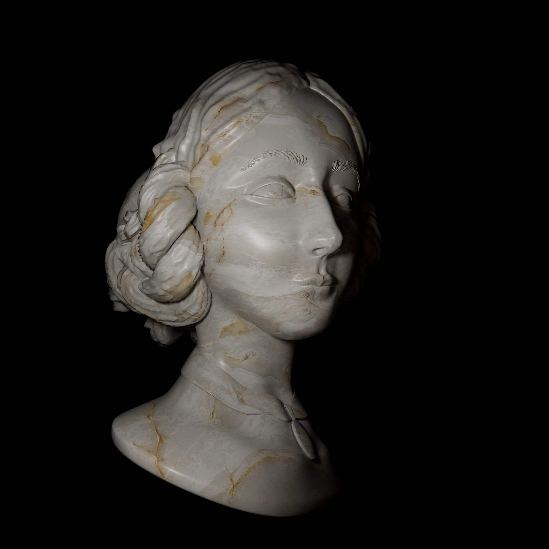 Christopher Ivan T. Asis - Bust of a Maiden