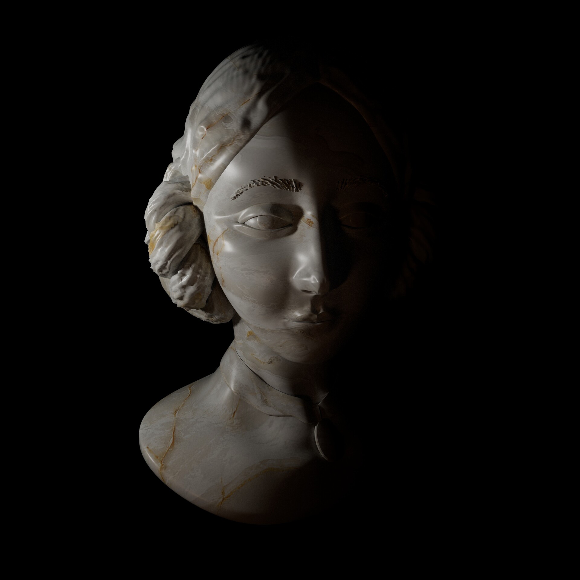 Christopher Ivan T. Asis - Bust of a Maiden