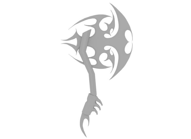 ArtStation - Axe Wip