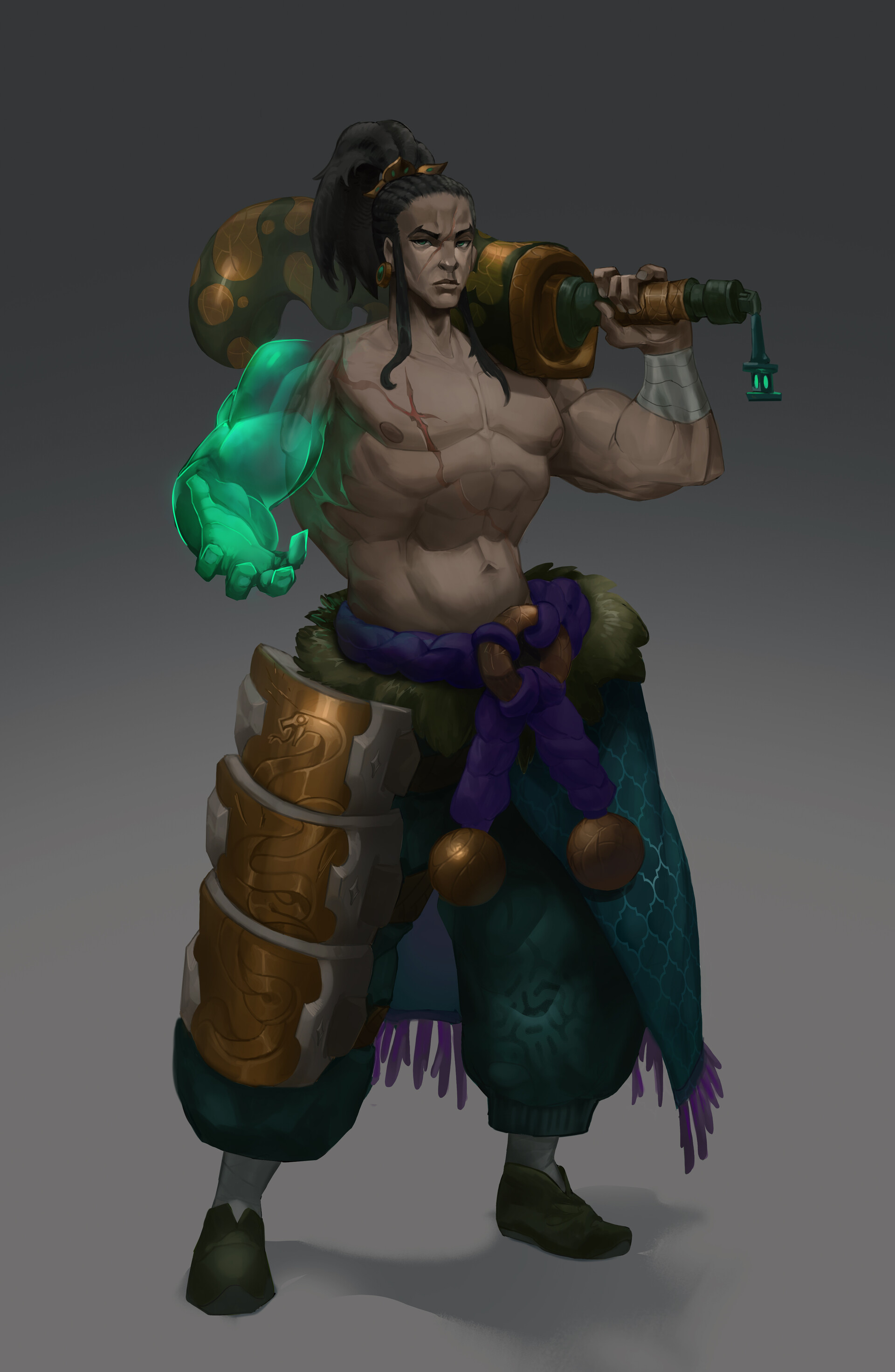 ArtStation - Brahma warrior