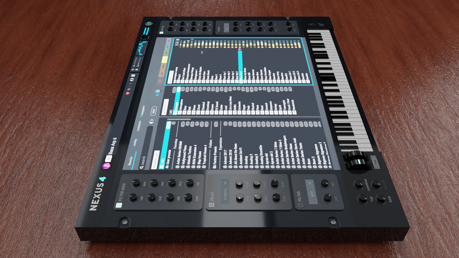 ReFX Nexus 4 — Virtual Synthesizer 3D Model by HOOK STAR — ProUser.Me