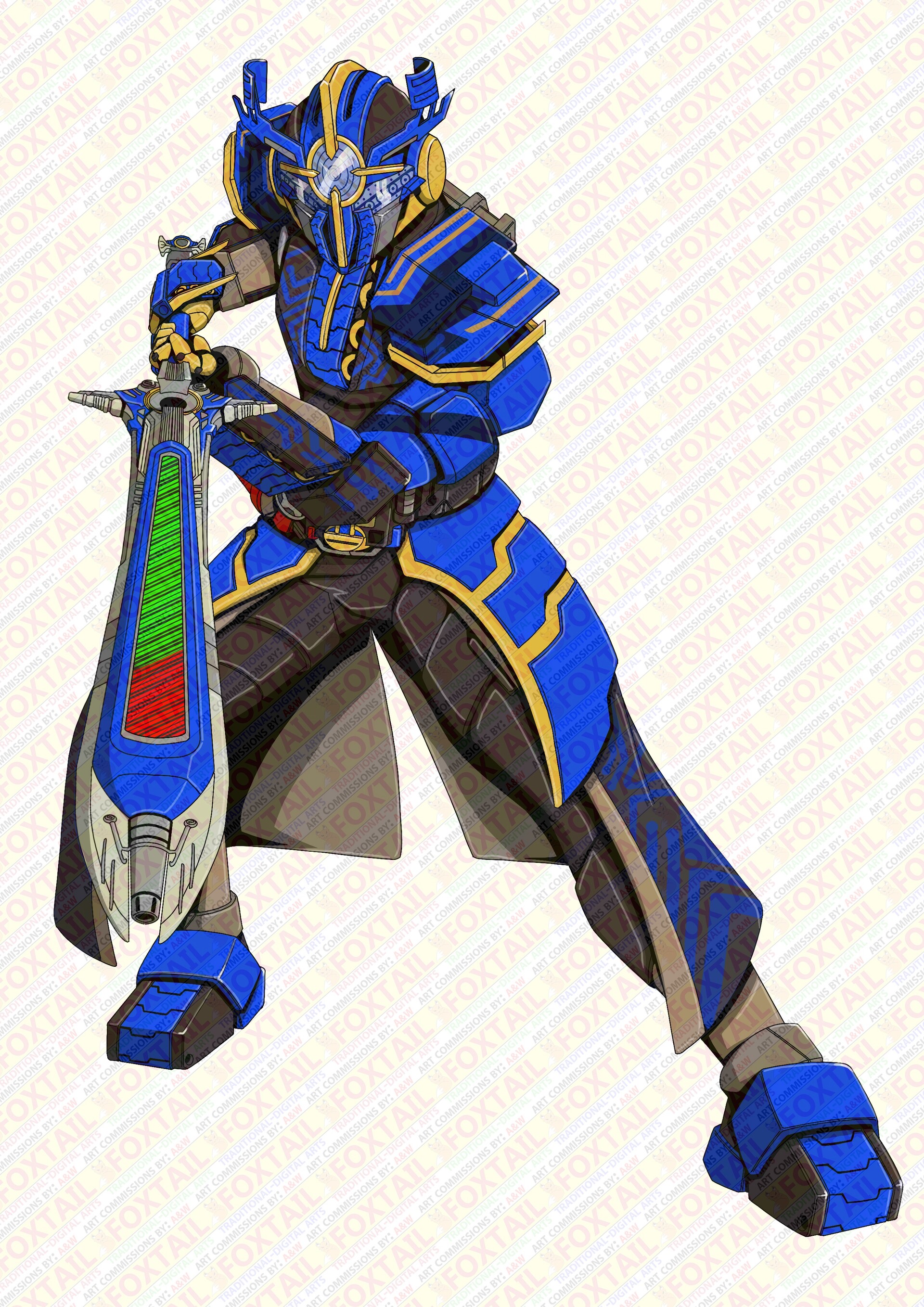 wilson chan - Customized Kamen Rider Character Design