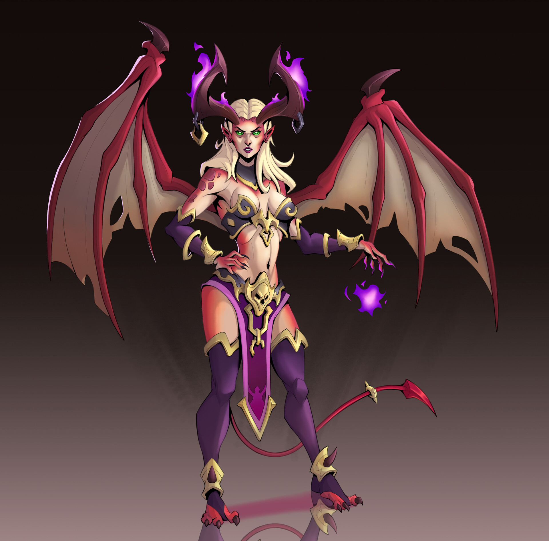 ArtStation - Marika Queen of the underworlds ( Dark Fantasy )