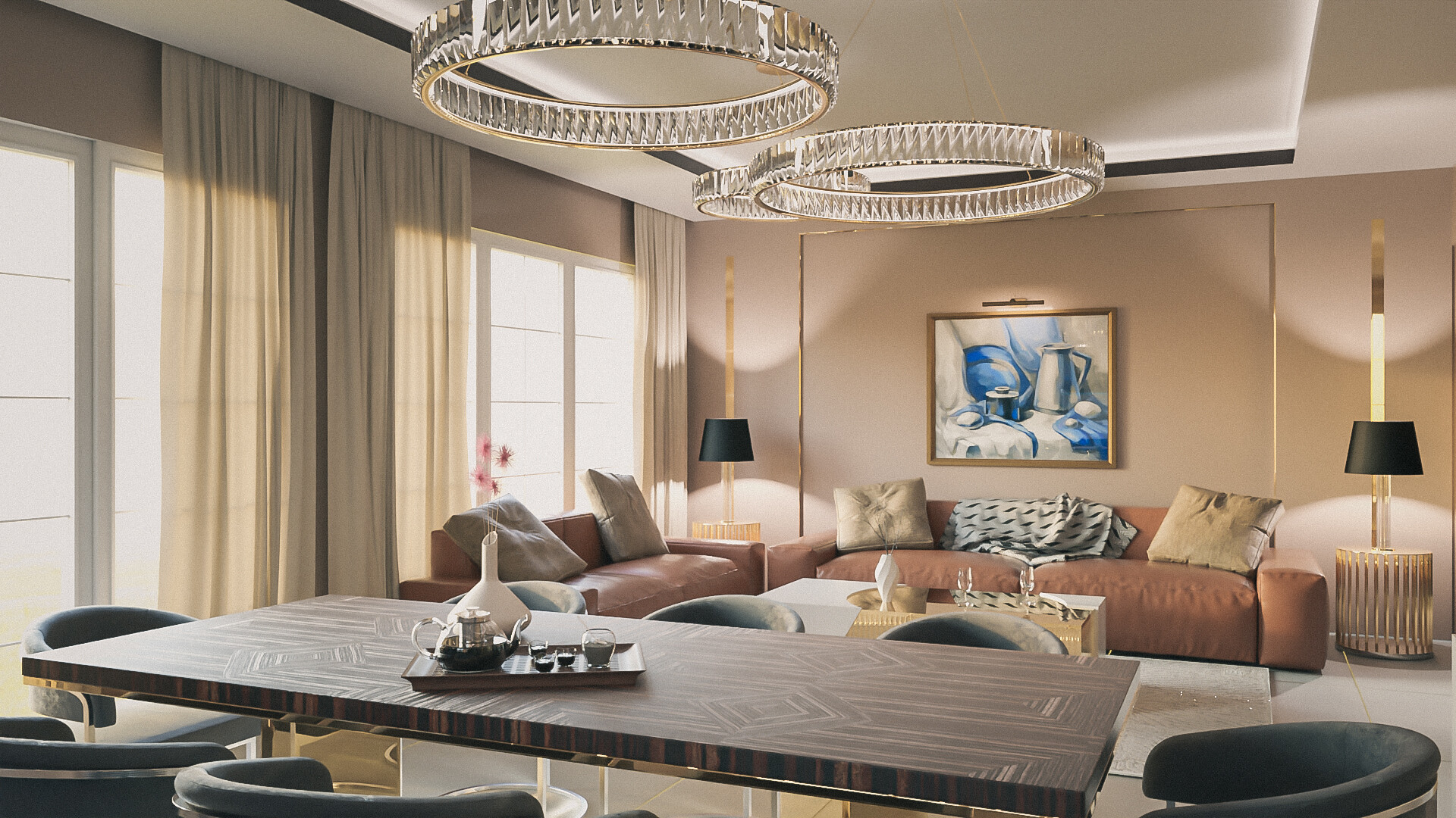 ArtStation - Archviz Living Room