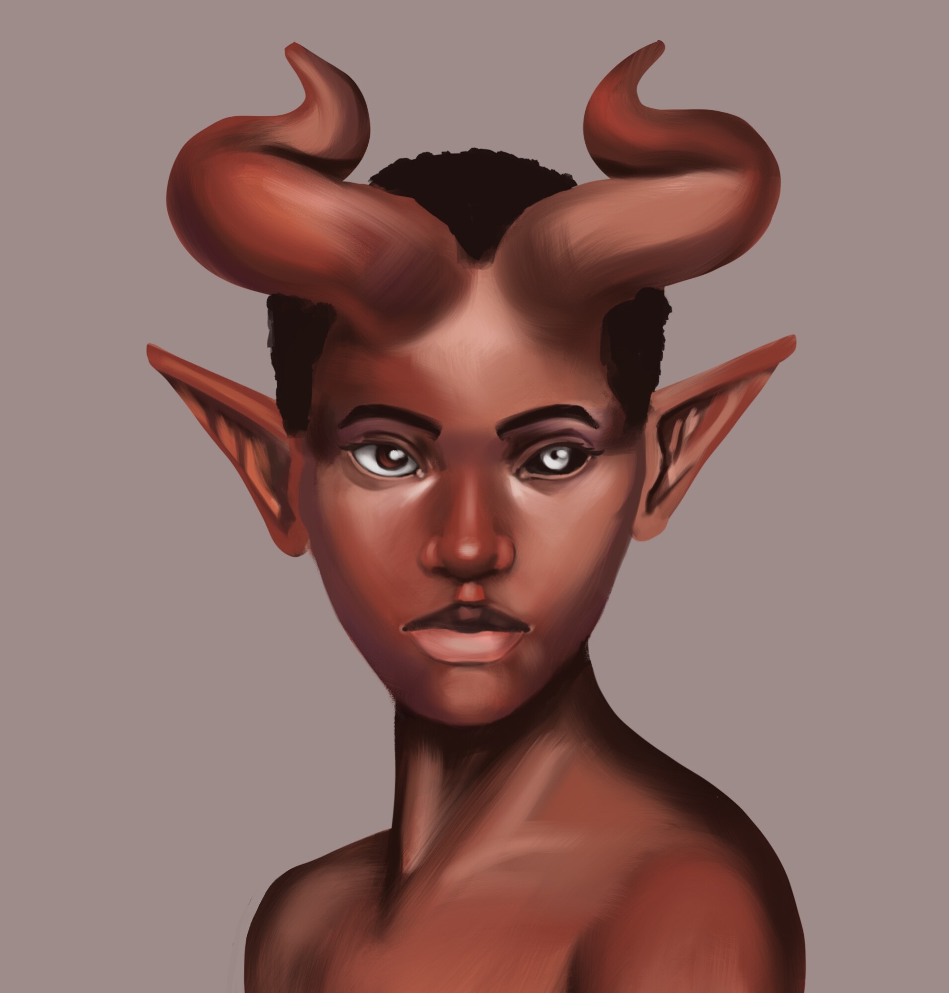 ArtStation - Demon girl