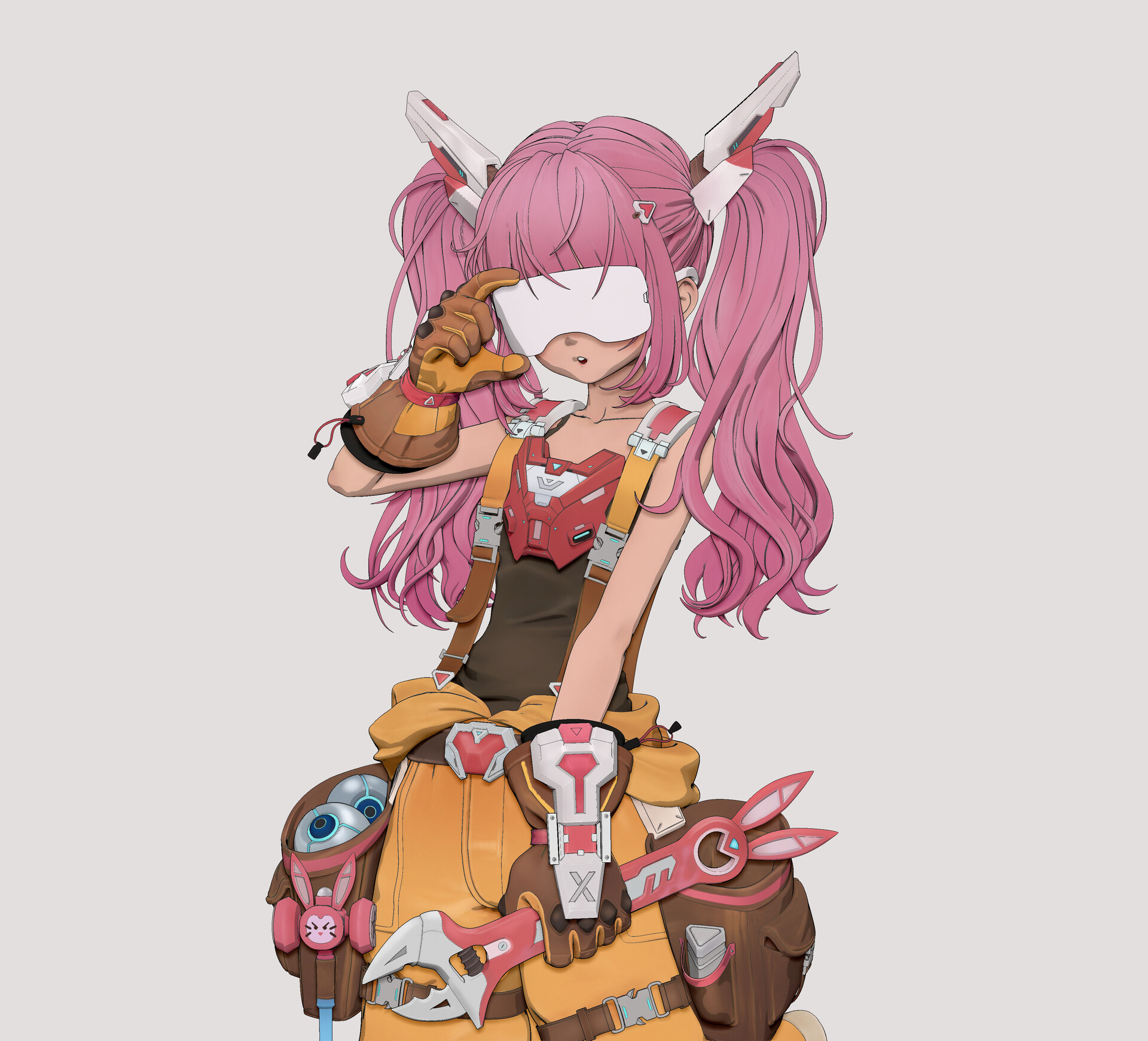 Wing fox - 【AI Translation】二次元美型角色《雙馬尾少女》案例製作流程教學