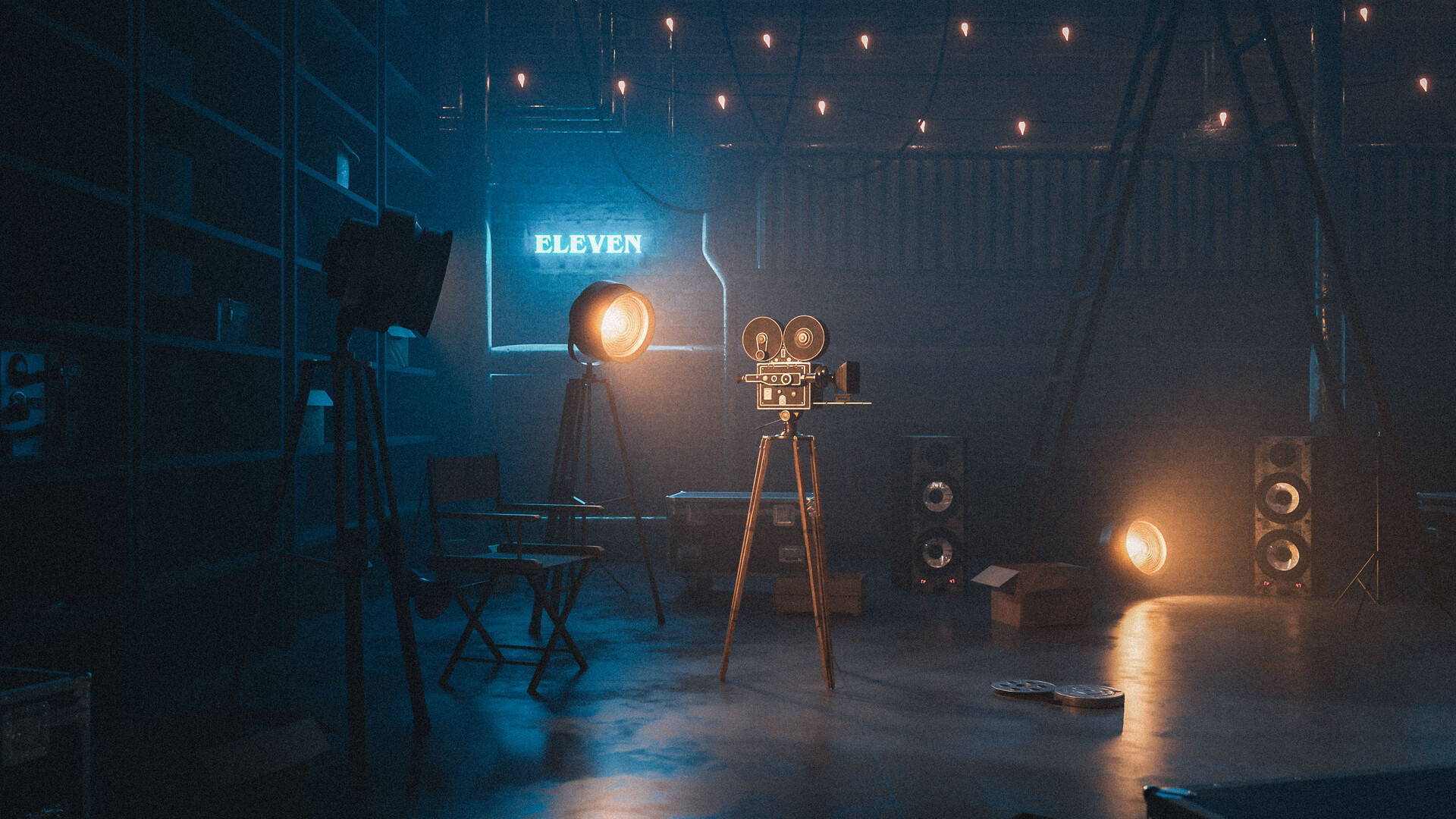 ArtStation - Film Set 3D Environment Animation