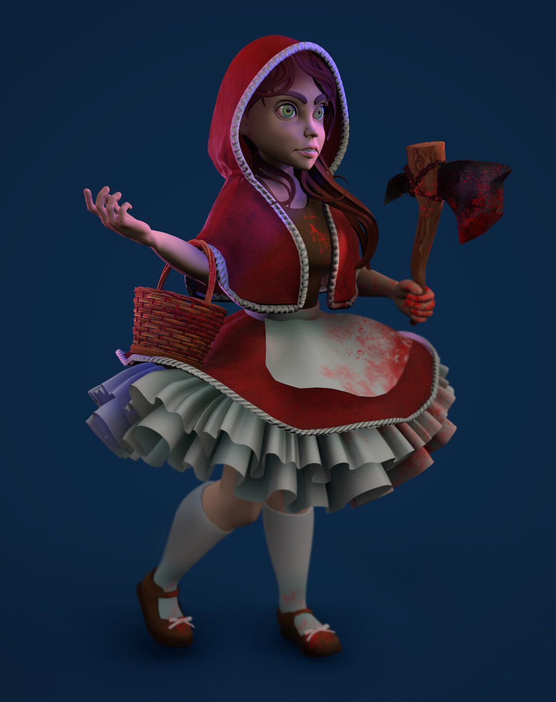 ArtStation - Little Red Riding Hood. New Story