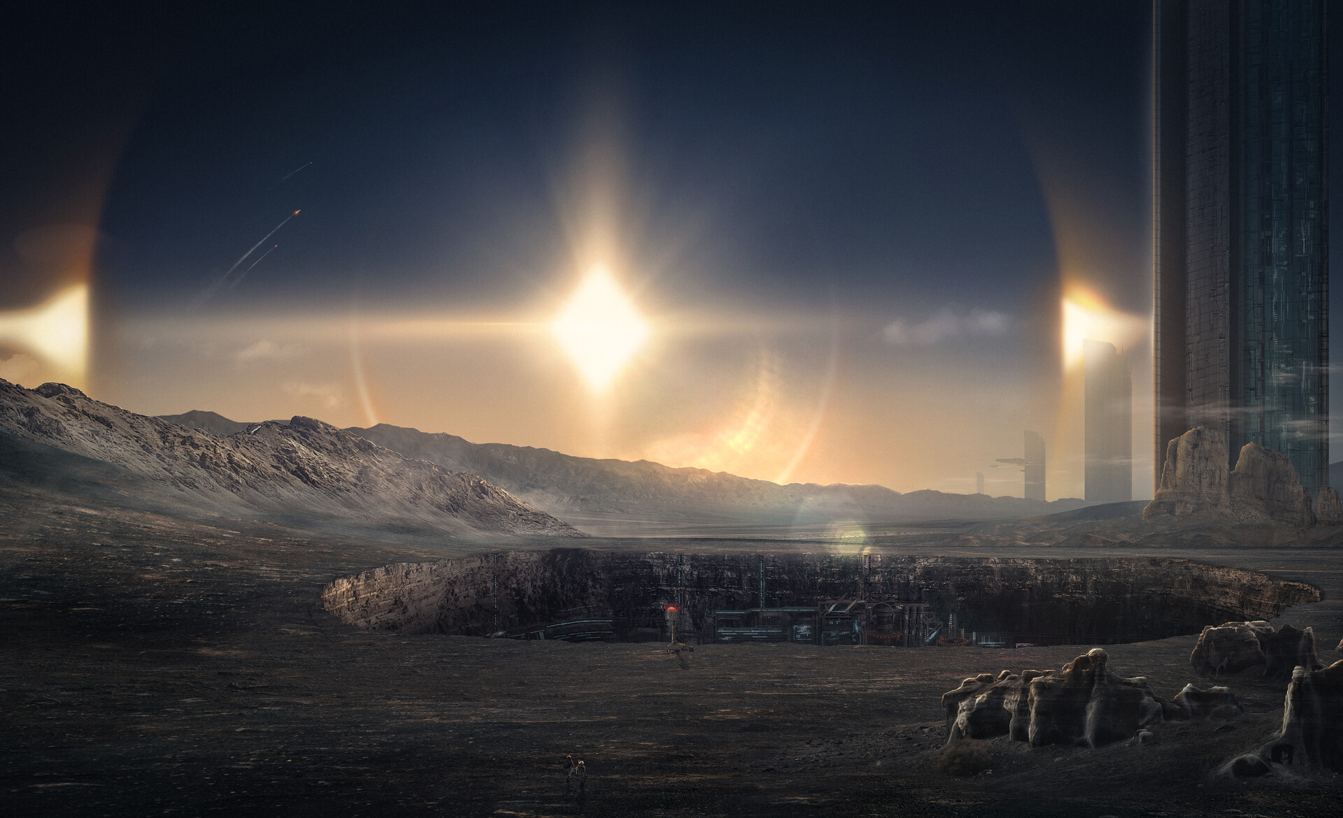 ArtStation - Parhelion Station