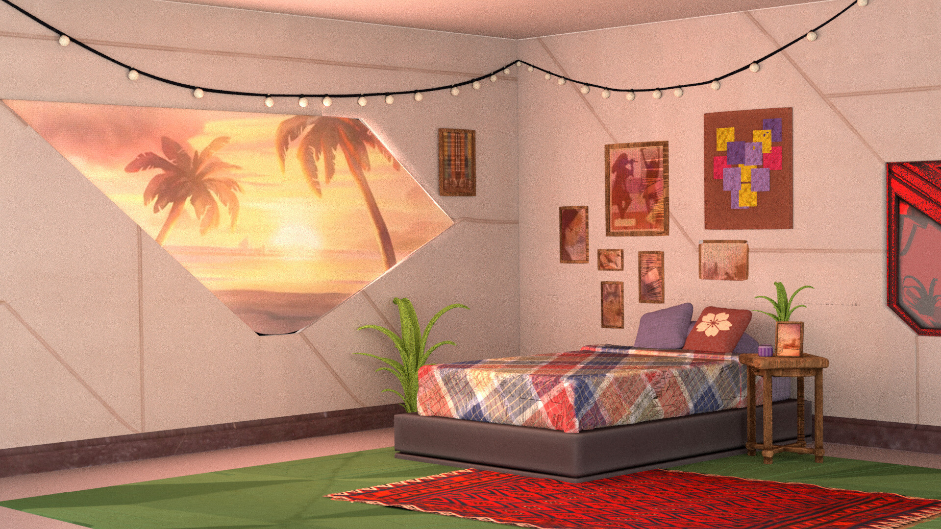 ArtStation - Neon's Room from Valorant