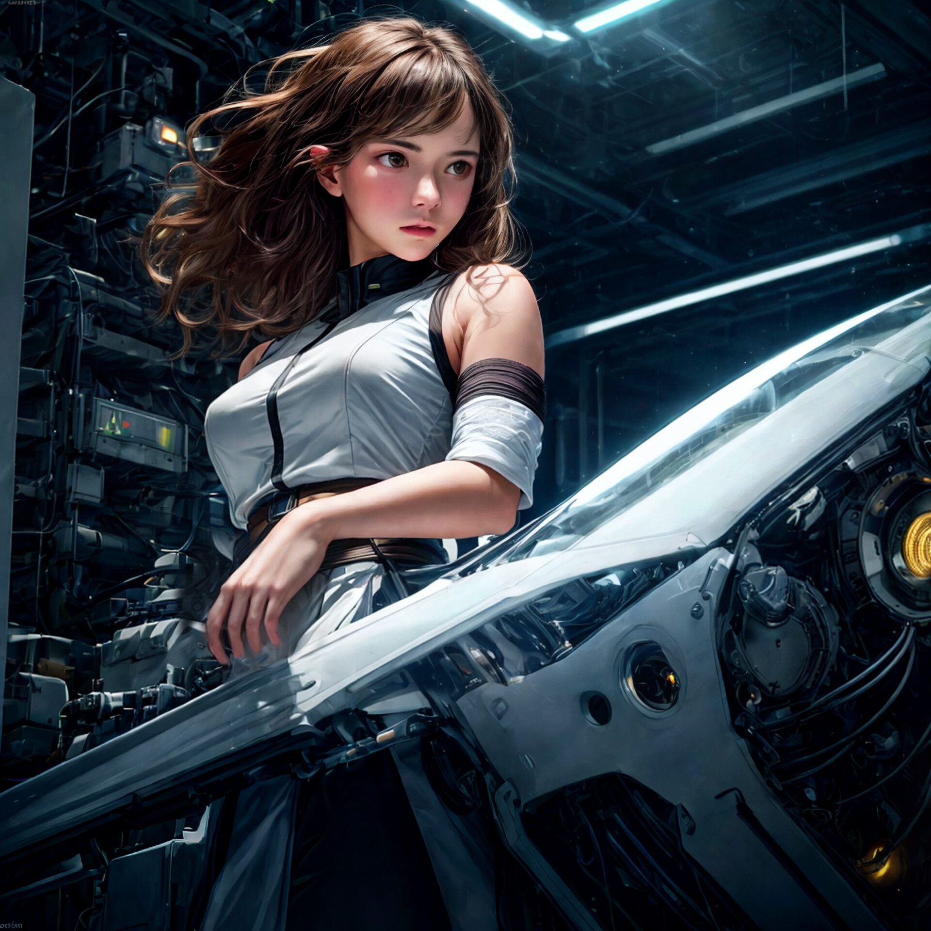 ArtStation - SF Girl