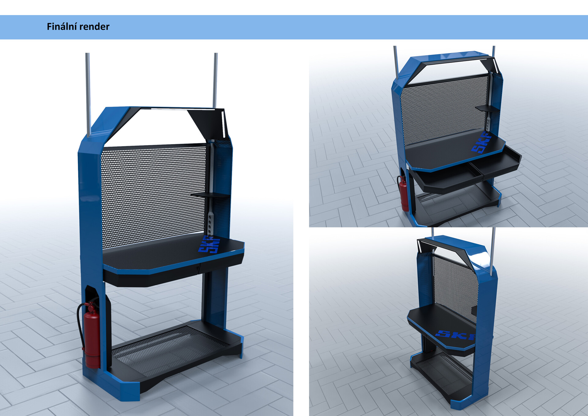 MgA. Přemysl Stuška - Industrial table SKF