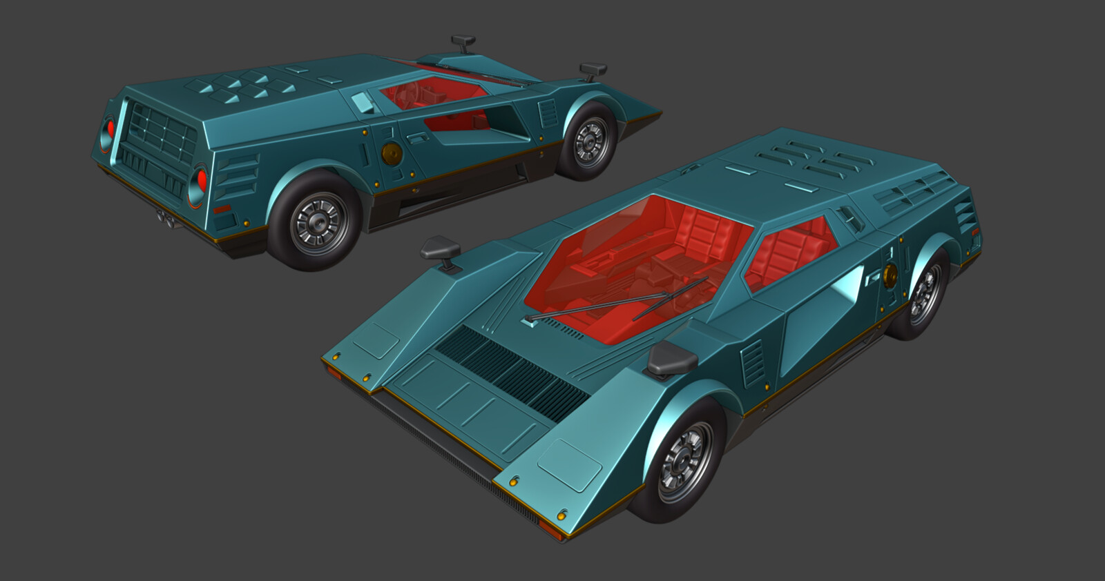 Sergey Surkov - Futuristic car