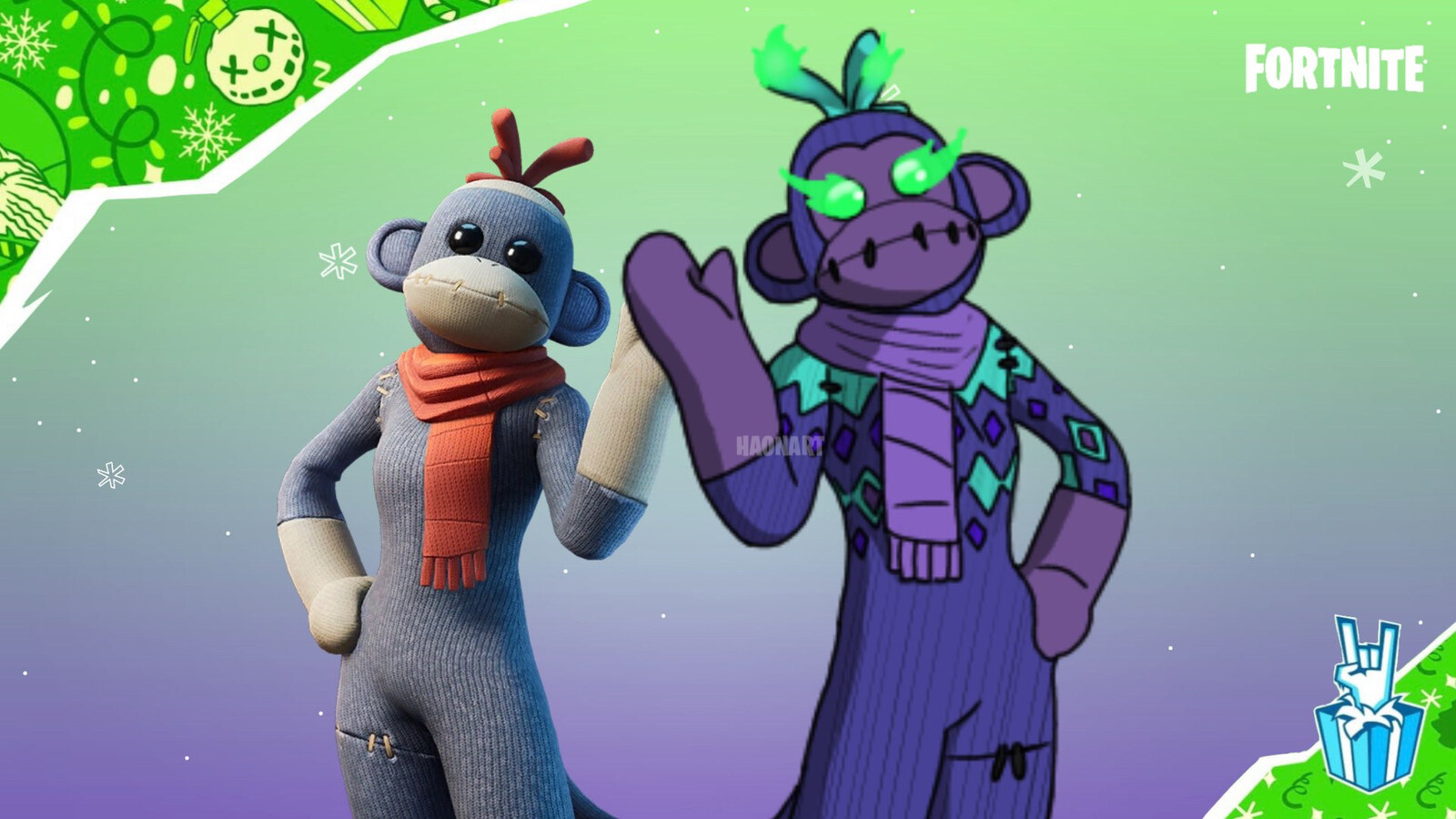 HaonArt - Fortnite Style Concept | Minty Monks