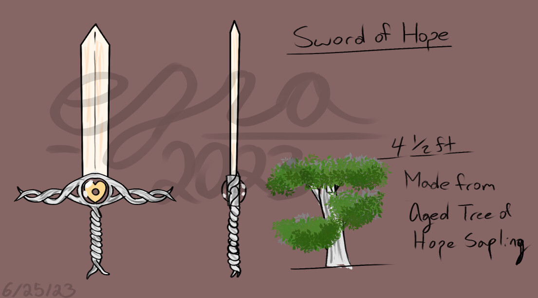 ArtStation - "Sword of Hope" Concept