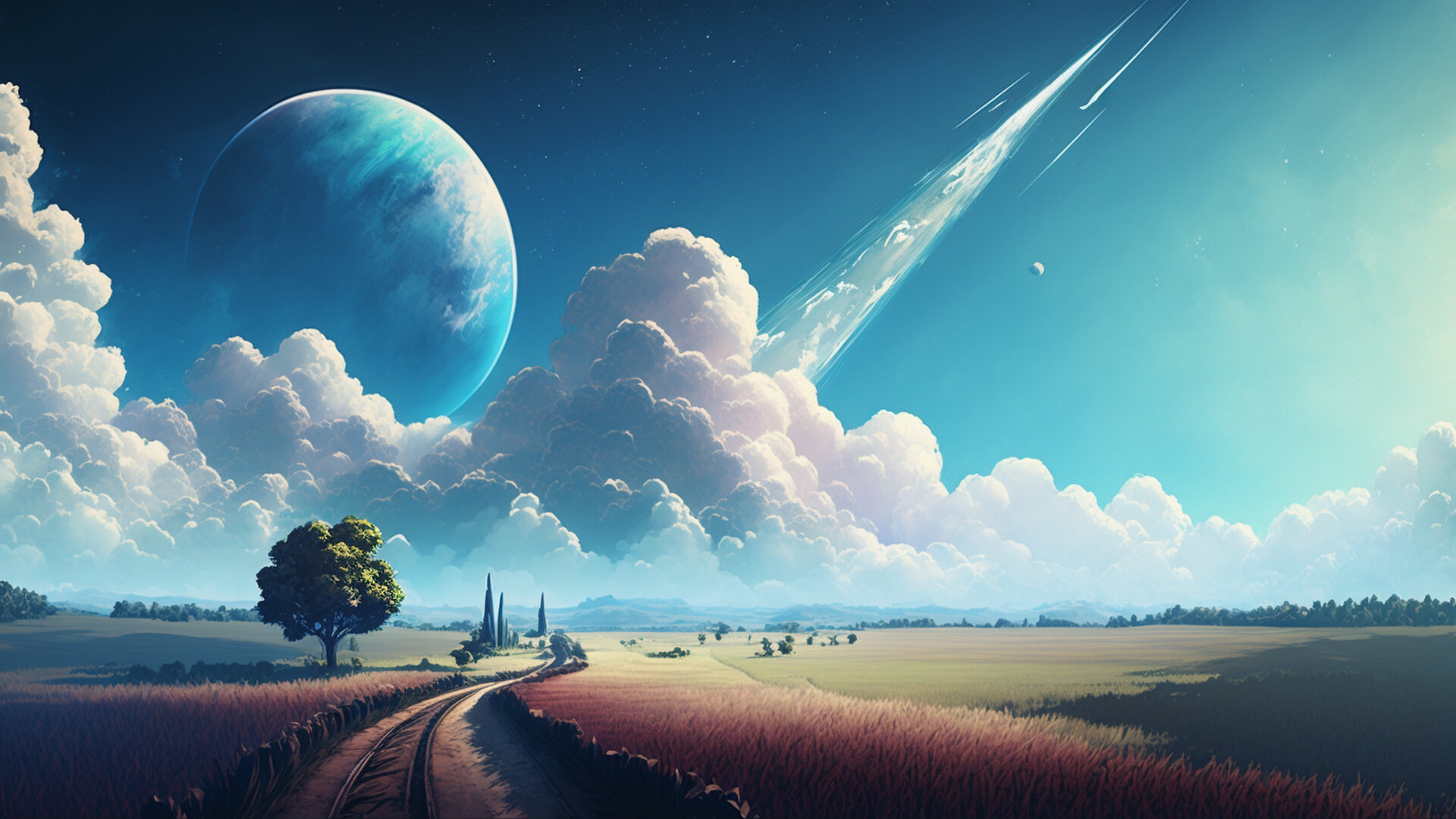 ArtStation - Sky Trails