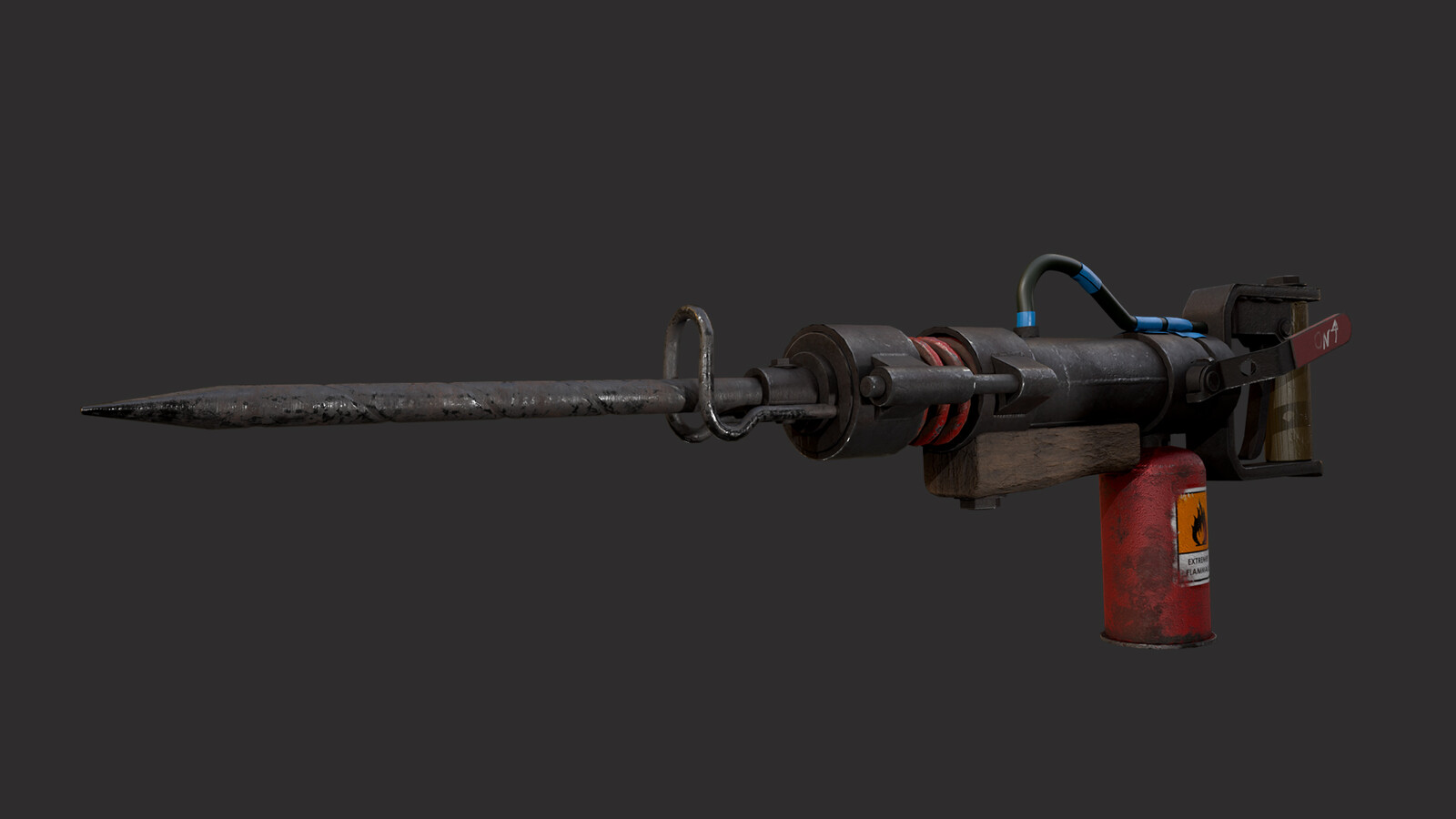 Subham Vishwakarma - Pneumatic JackHammer - Rust