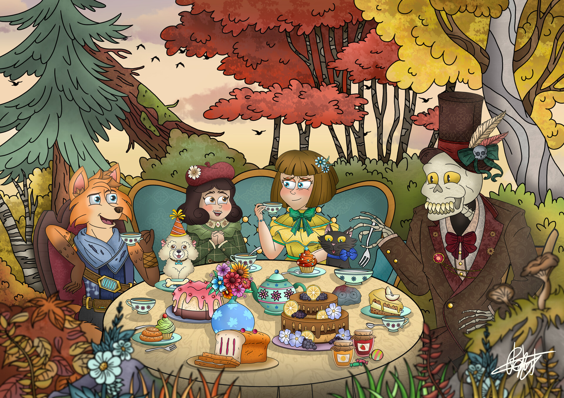 ArtStation - Little Misfortune and Fran Bow