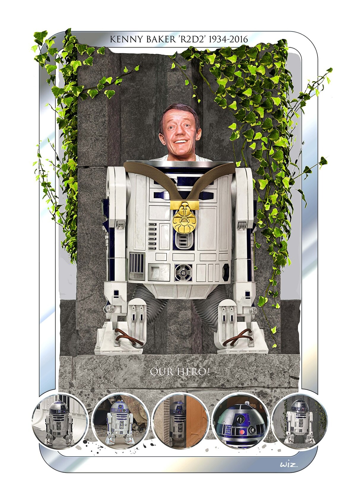 ArtStation - R2D2 - Kenny Baker Tribute