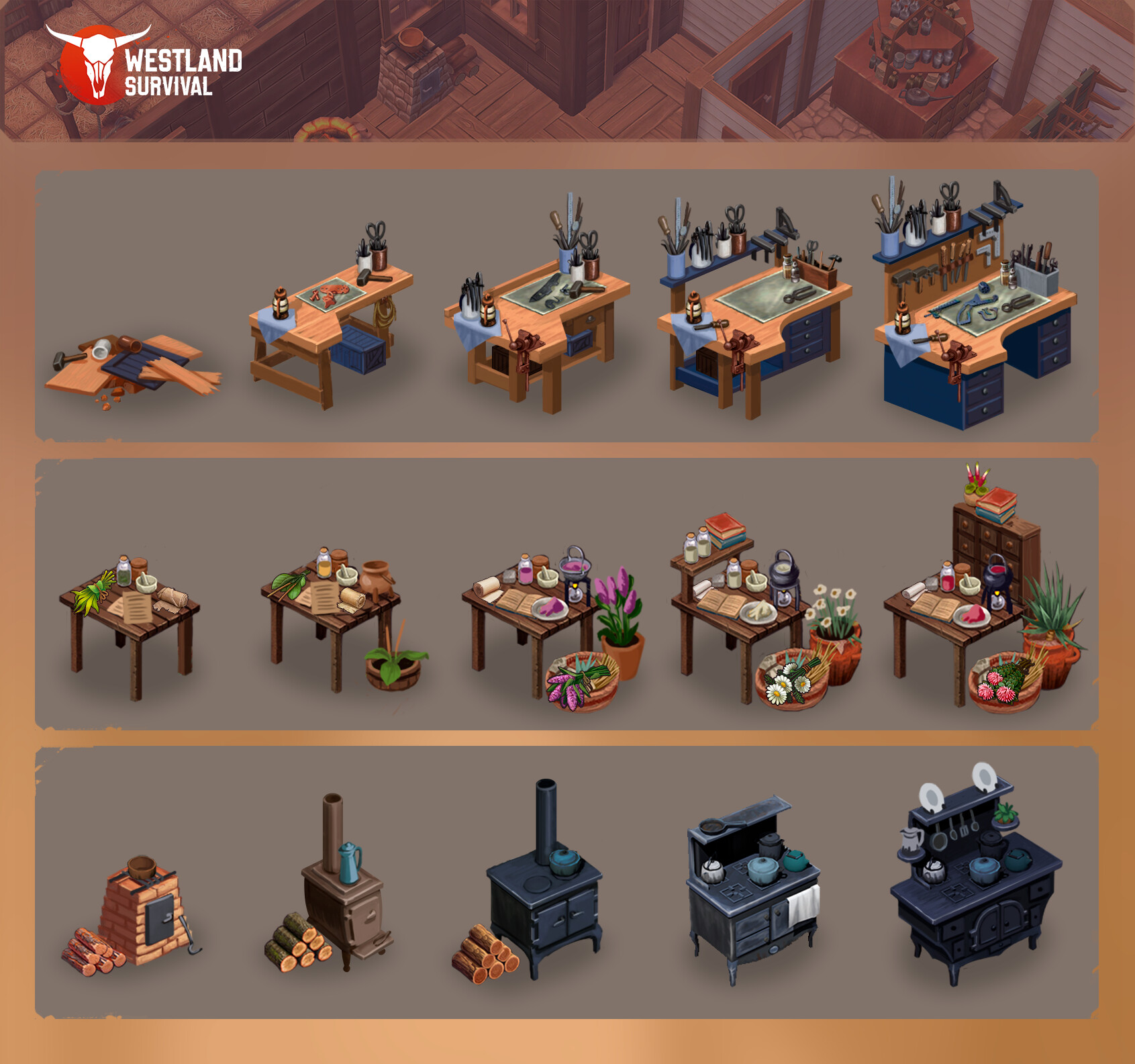 ArtStation - Westland Survival Concepts