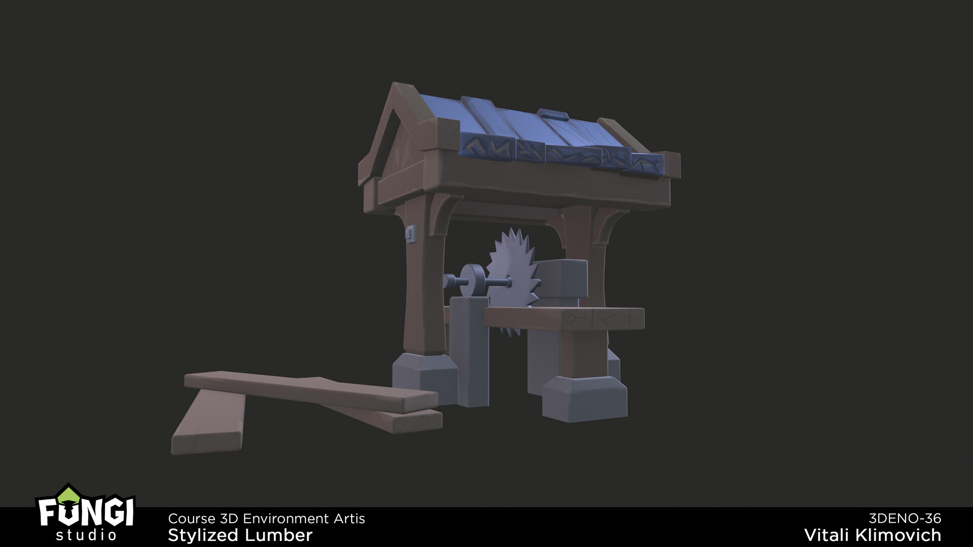 ArtStation - Stylized Lumber