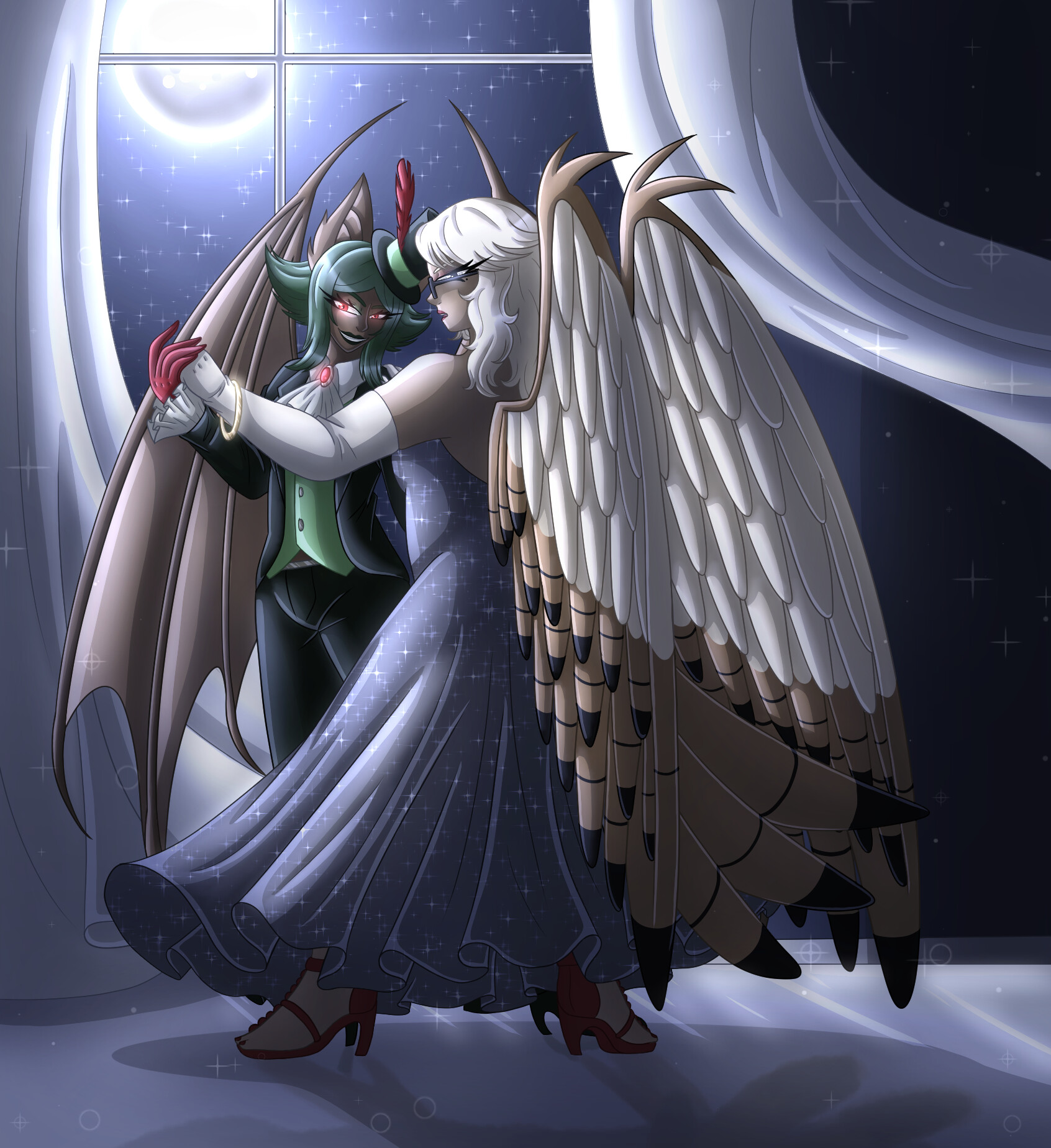 ArtStation - Danse sous la Lune