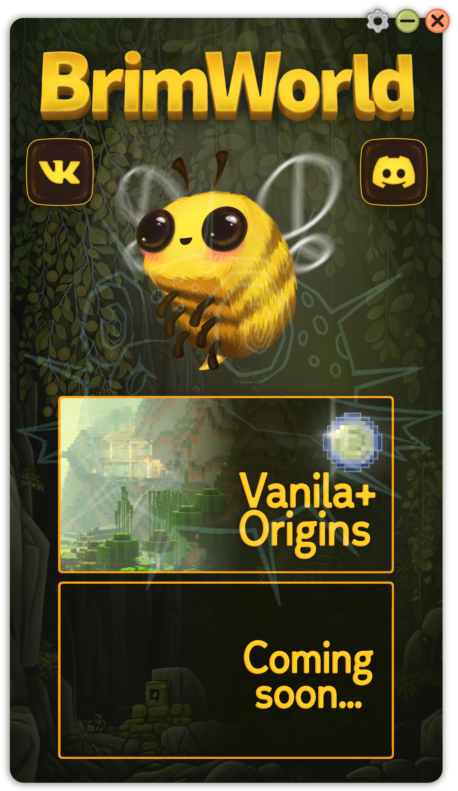 ArtStation - Minecraft launcher