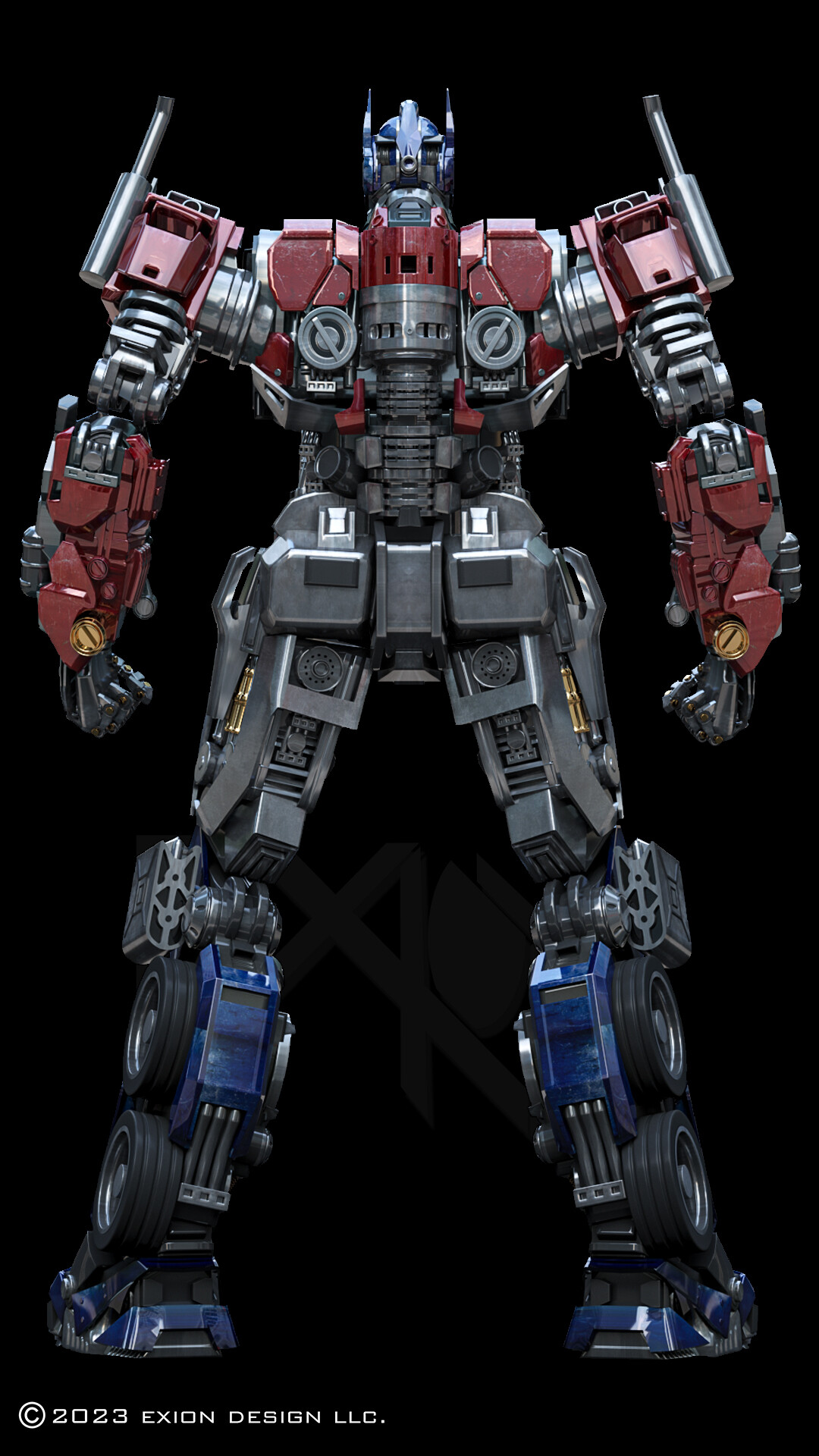 Exion Designs - Transformers Rise Of The Beasts Optimus Prime 3D Model
