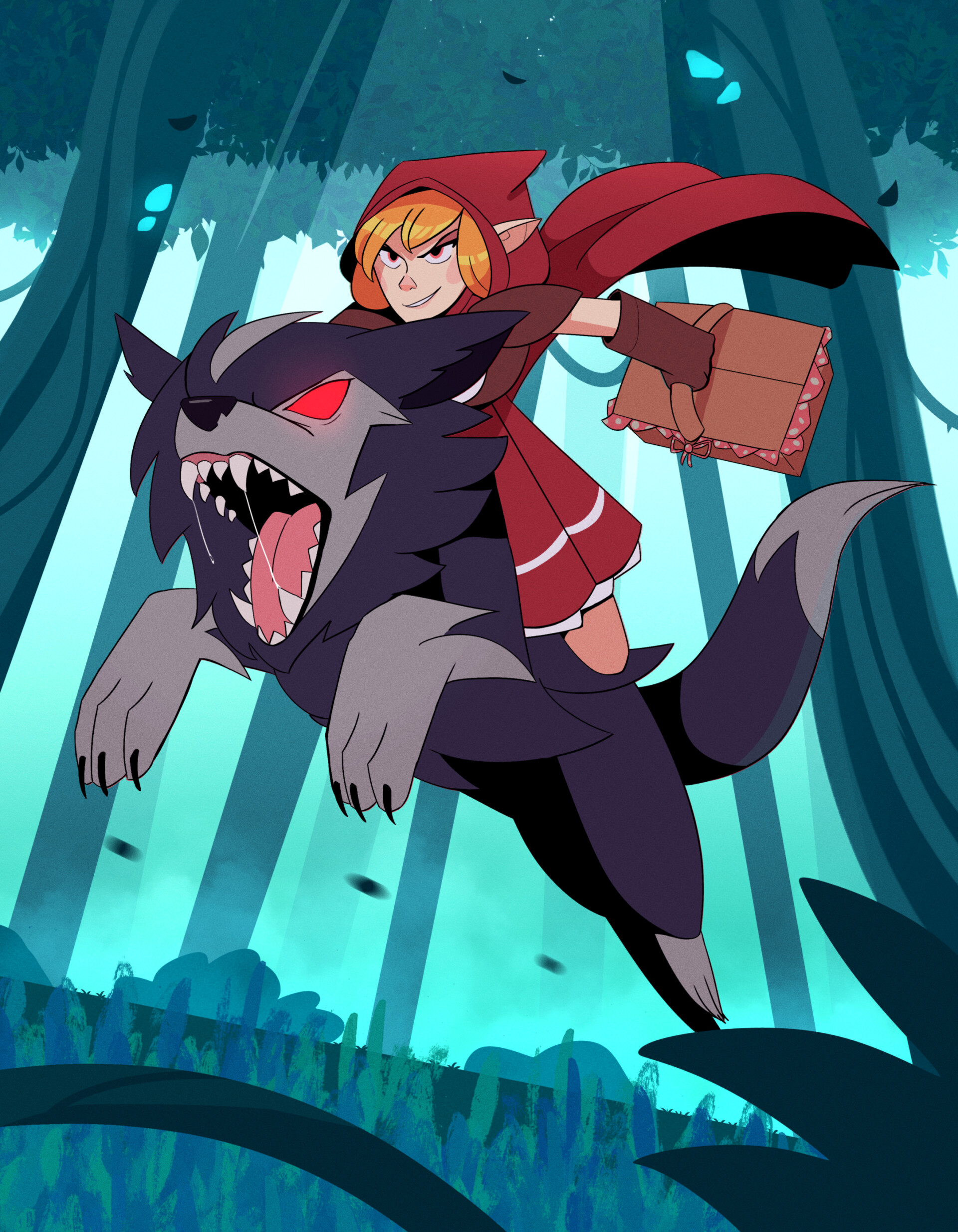 ArtStation - Red Riding Hood