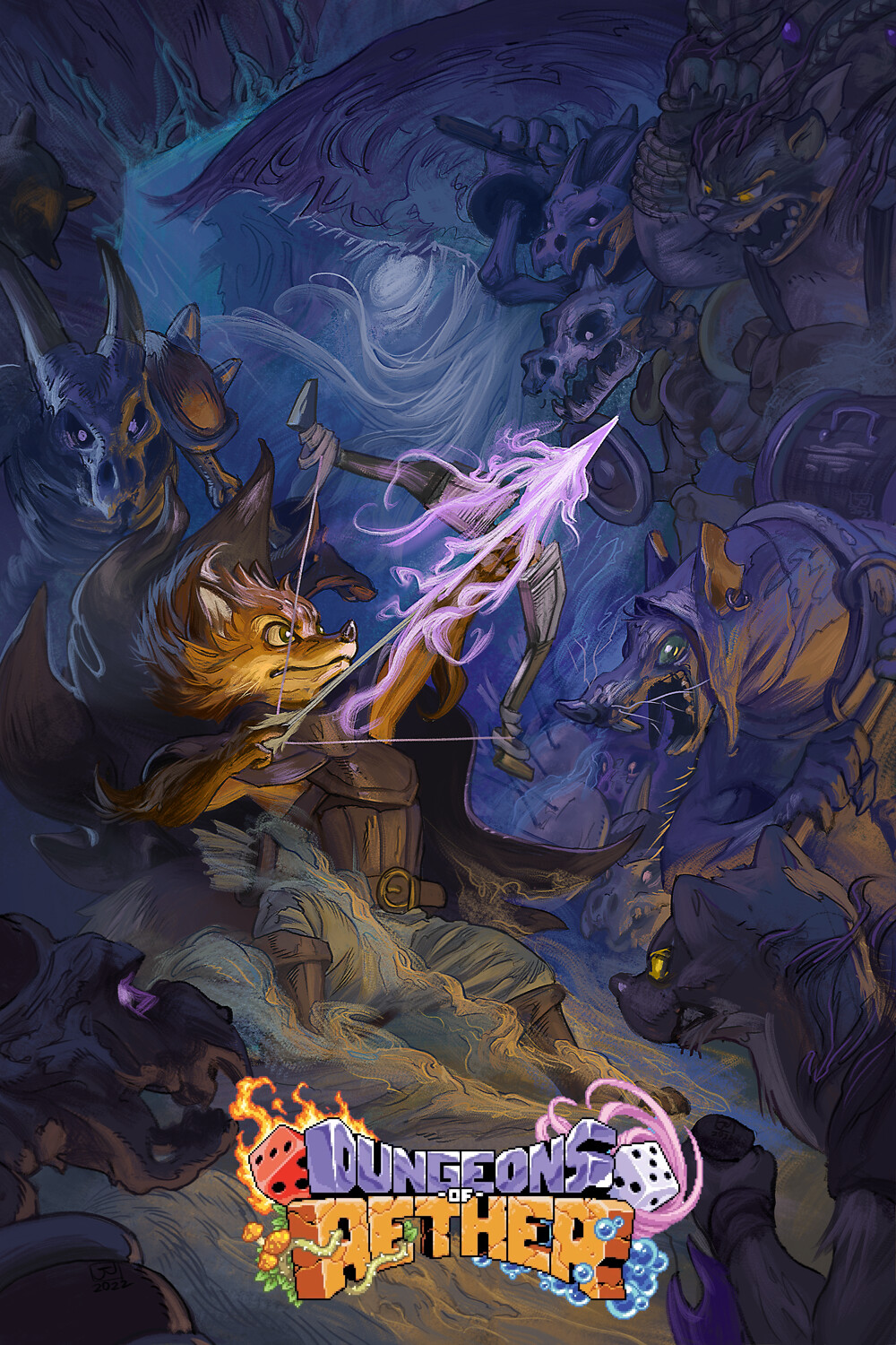 ArtStation - Dungeons of Aether Poster
