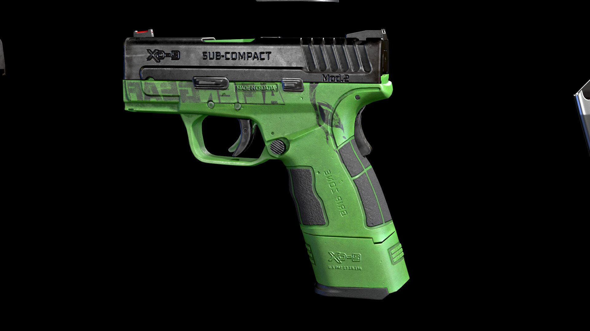 ArtStation - XD Mod Handgun