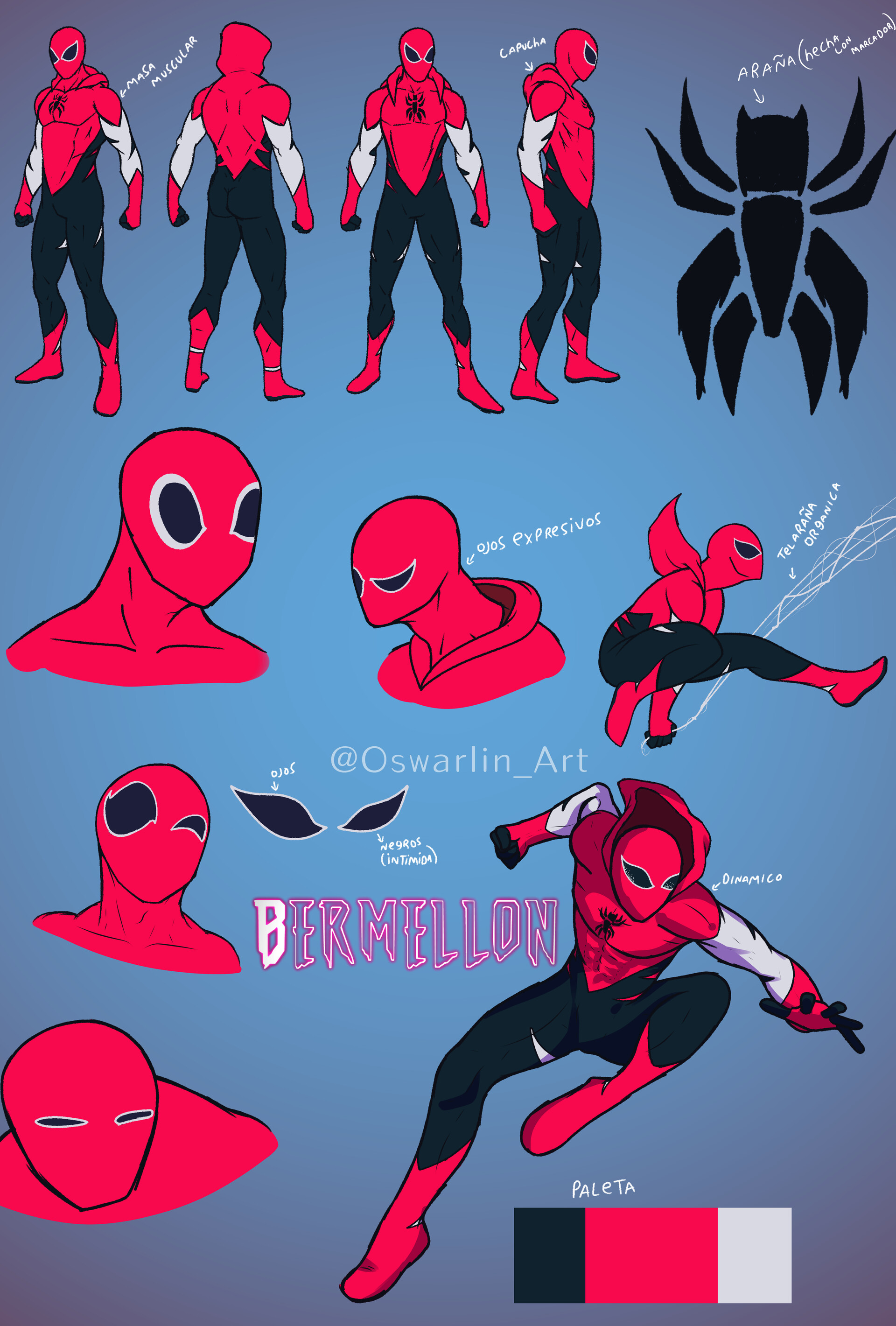 ArtStation - Spidersona Concept