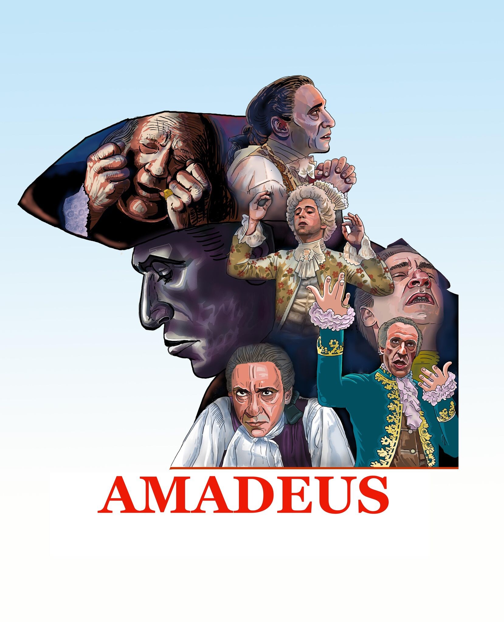 Amadeus Movie Poster