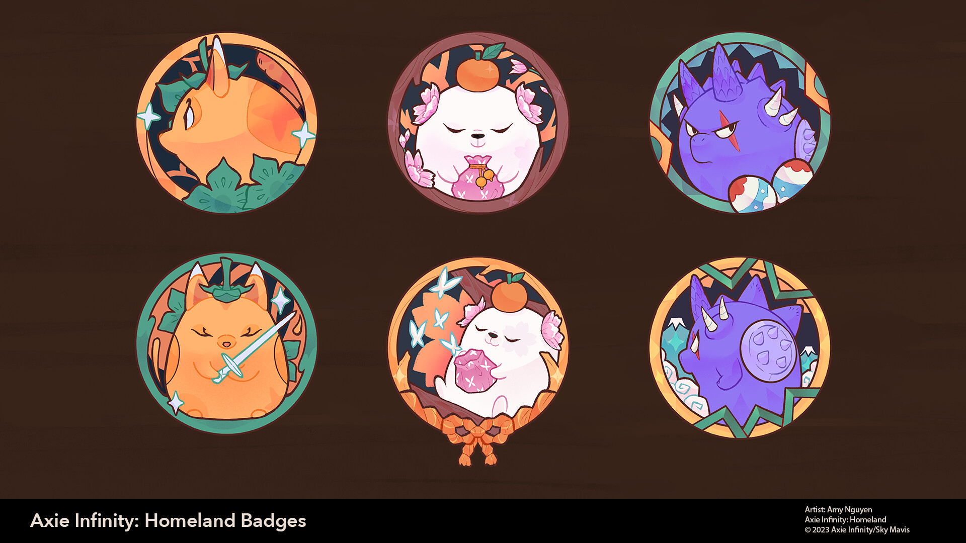 Sky Mavis - Axie Infinity: Homeland Badges