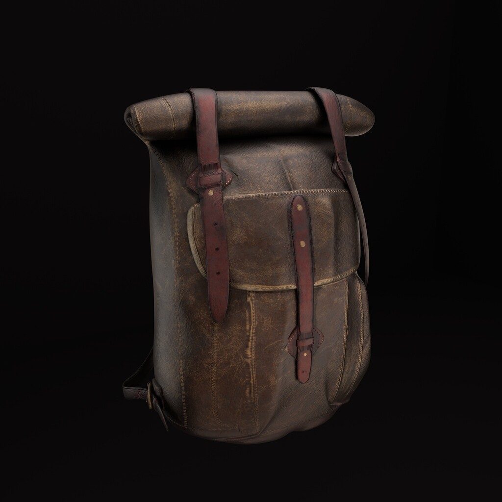 ArtStation - Backbag game asset