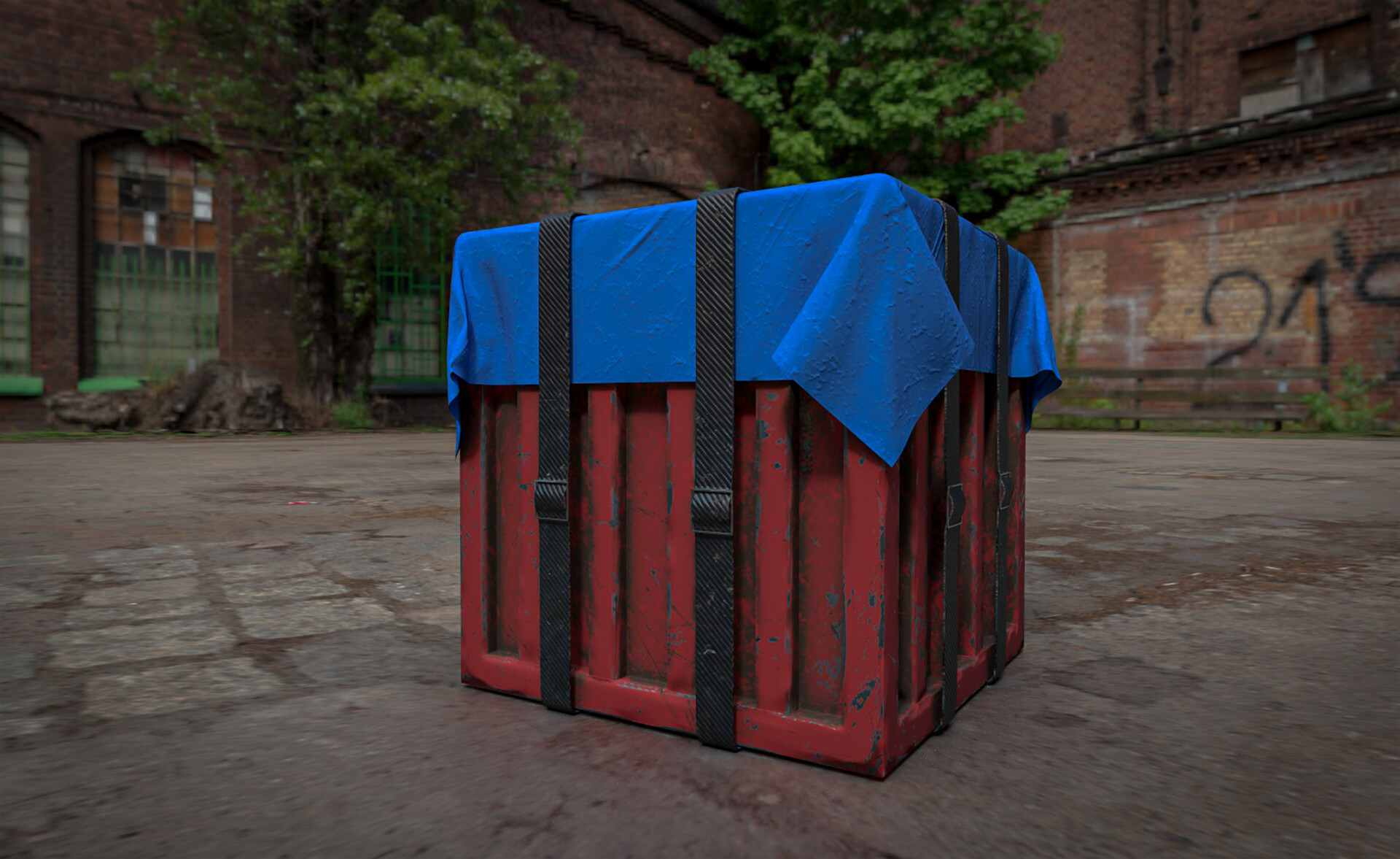 ArtStation - PUBG AIRDROP