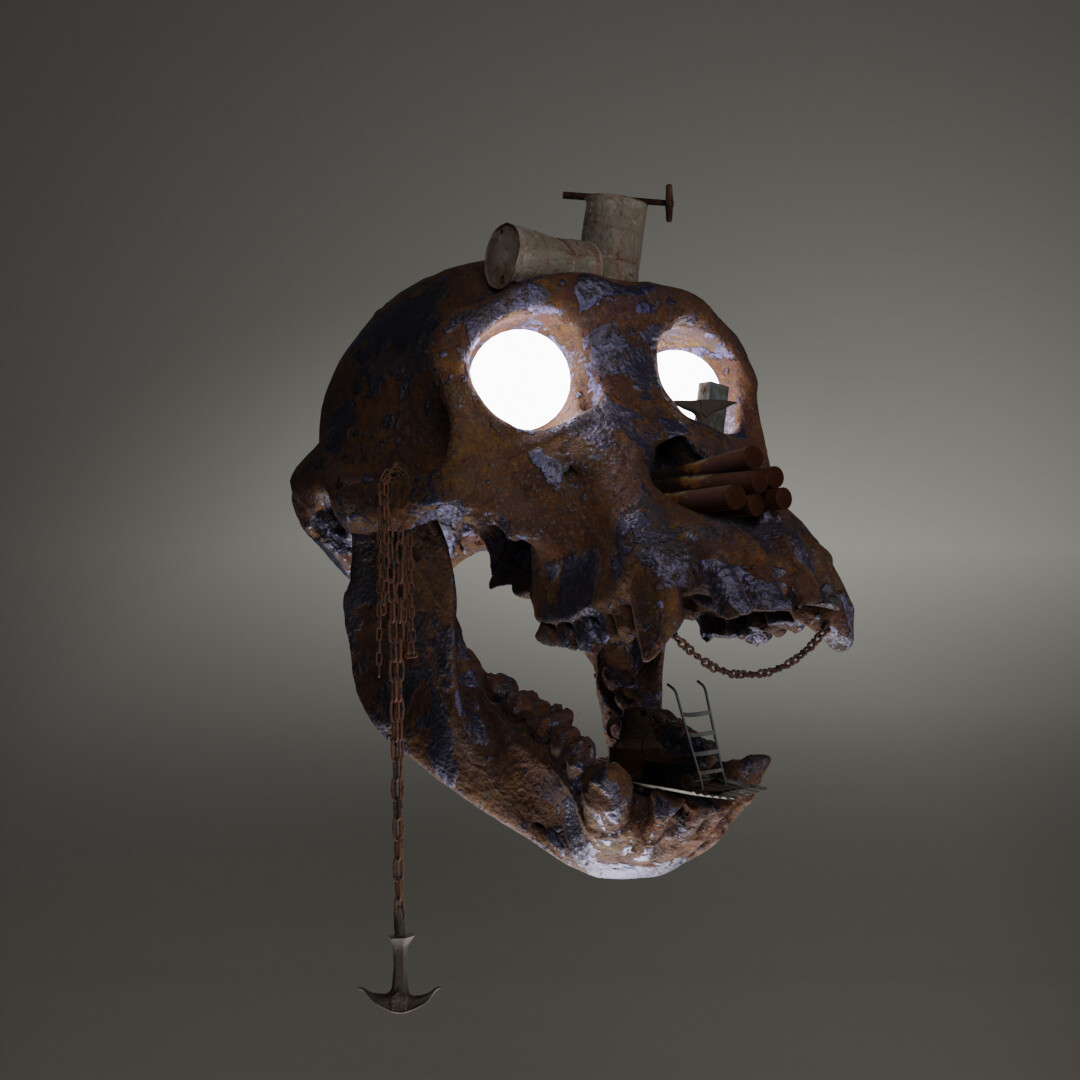 ArtStation - SKULLCORE set 2
