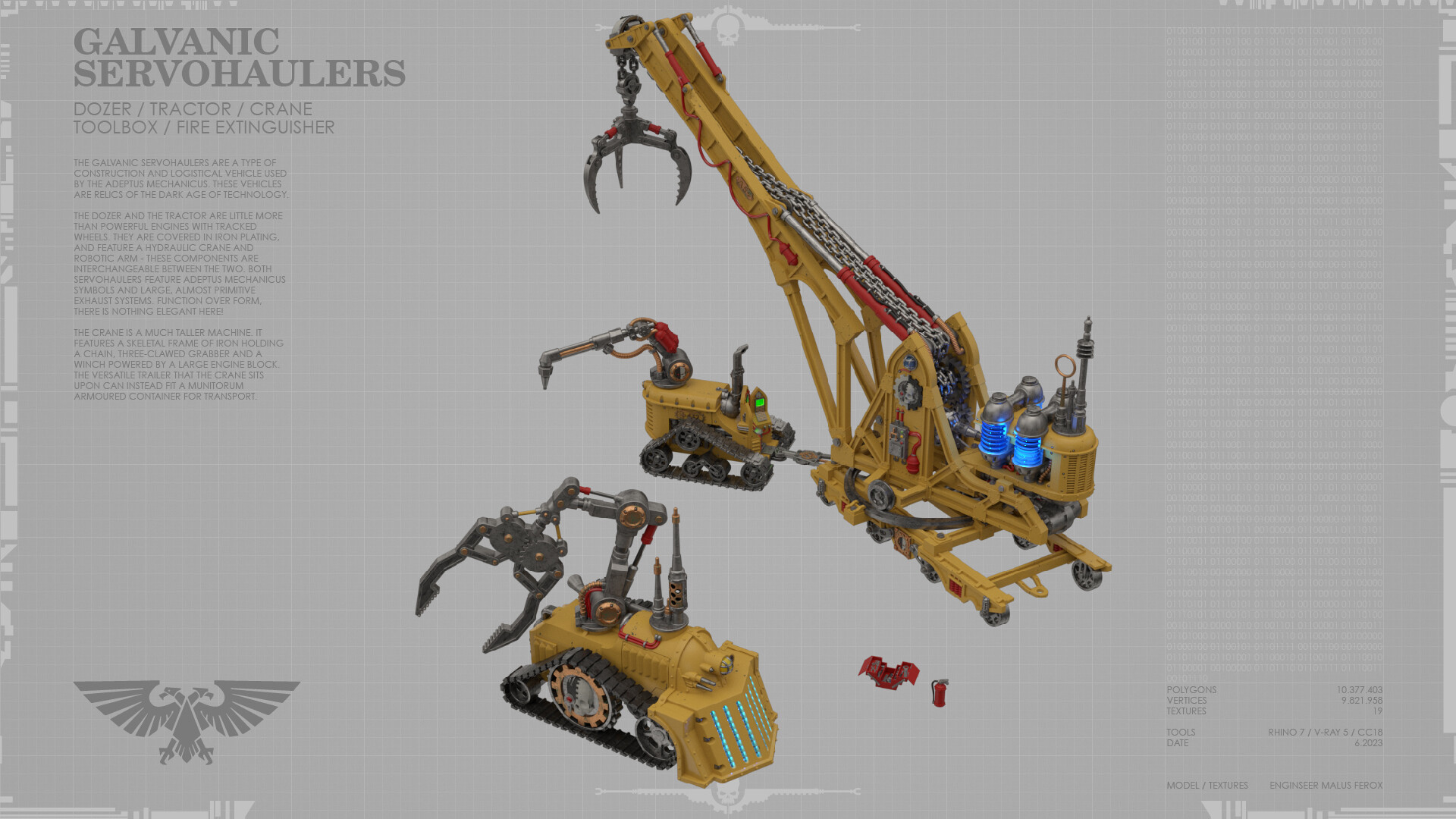 ArtStation - Galvanic Servohaulers